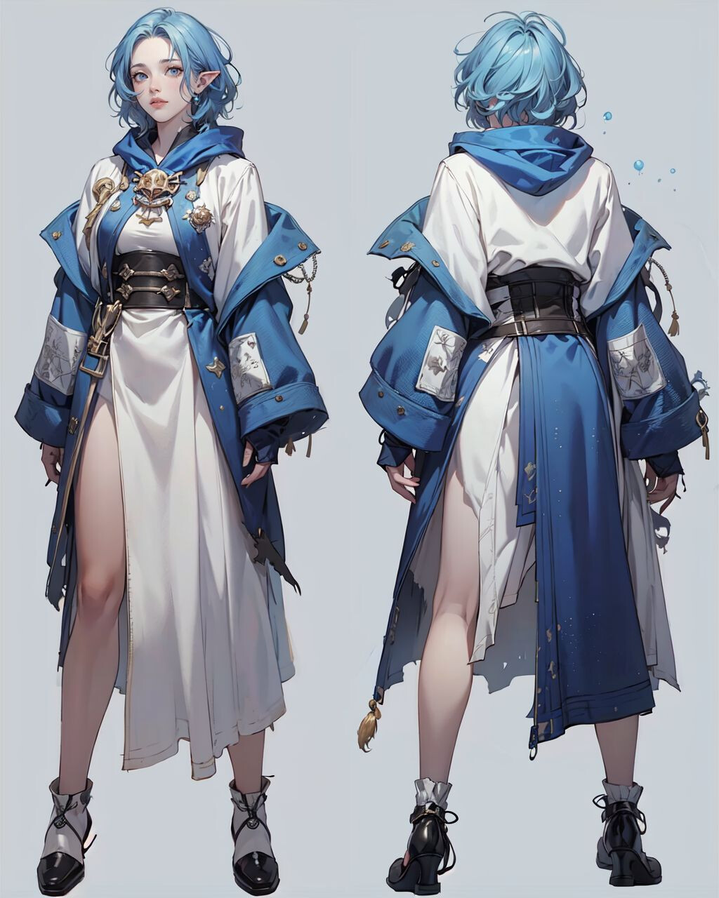 4K Anime Reference Art for Artists and Enthusiasts - 303 Warrior Outfit ...