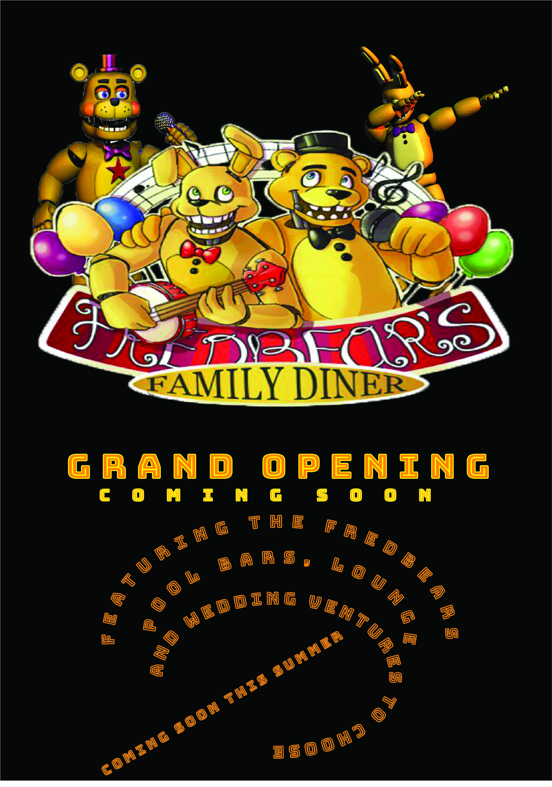 ArtStation - Fredbear's Family Diner (School Project)