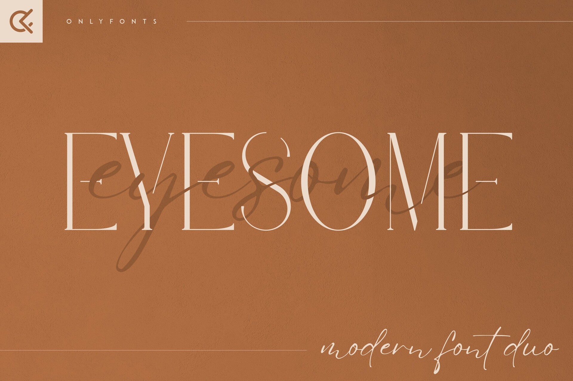 ArtStation - Eyesome Modern Font Duo