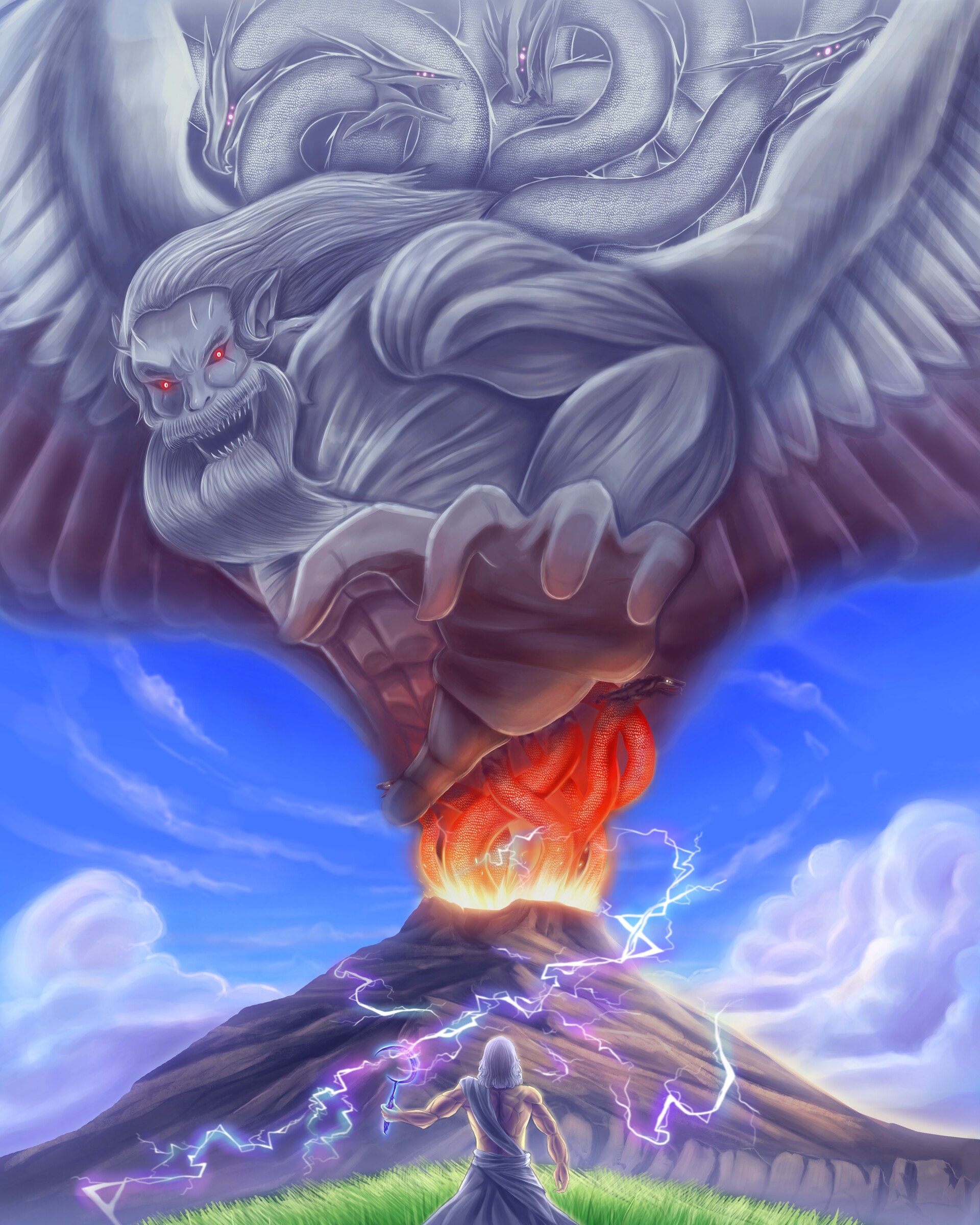 ArtStation - Typhon: King of Monsters