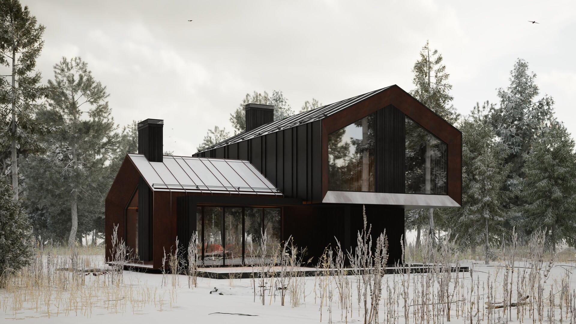 ArtStation - Barn house