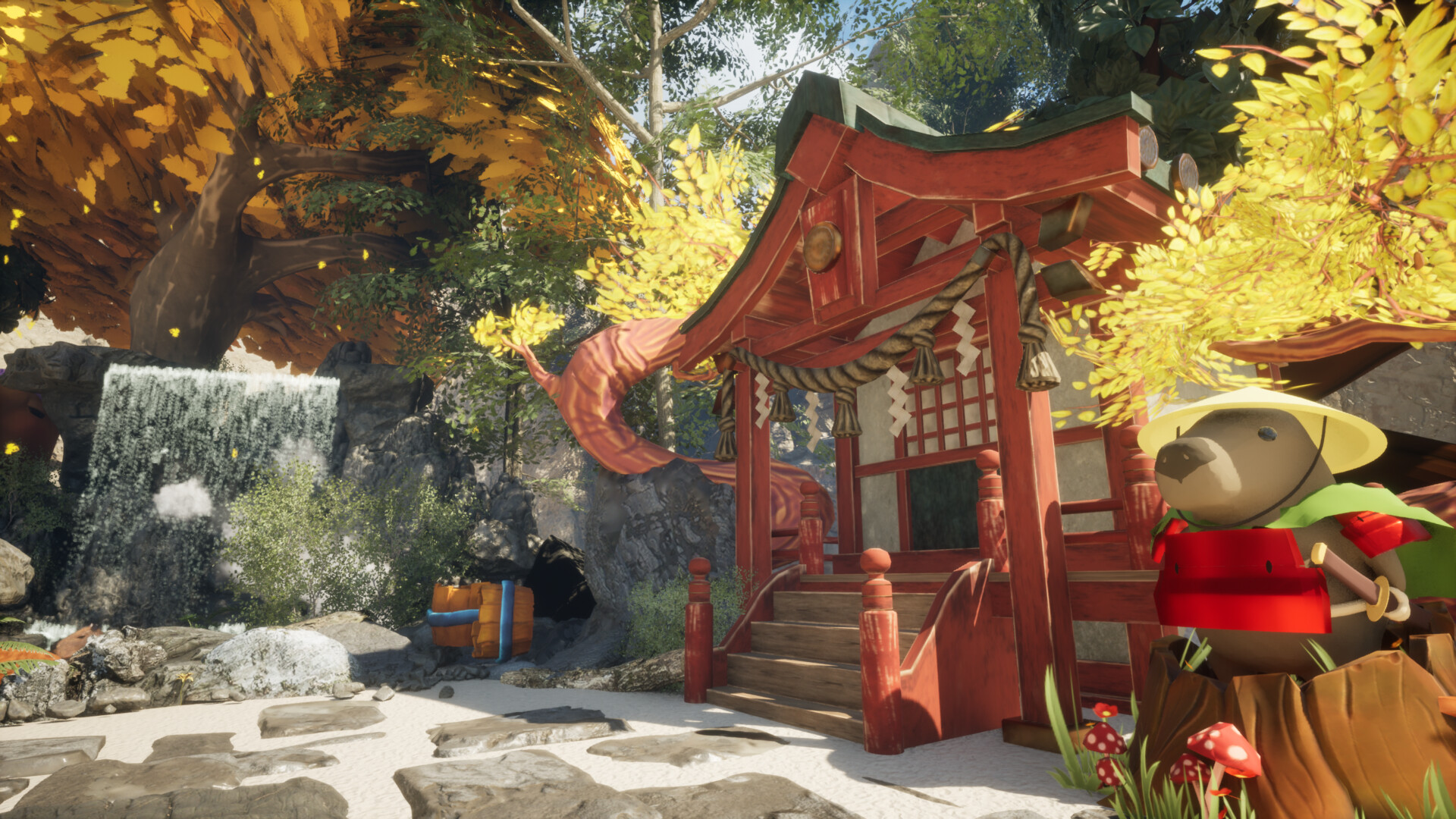 Bryan Teng - Capybara Hot Spring Simulation - Unreal Engine 5