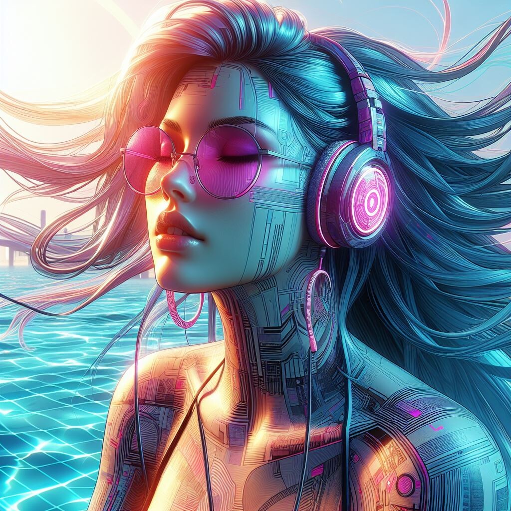 ArtStation - 40-Queen at the beach (Amalgam 130)