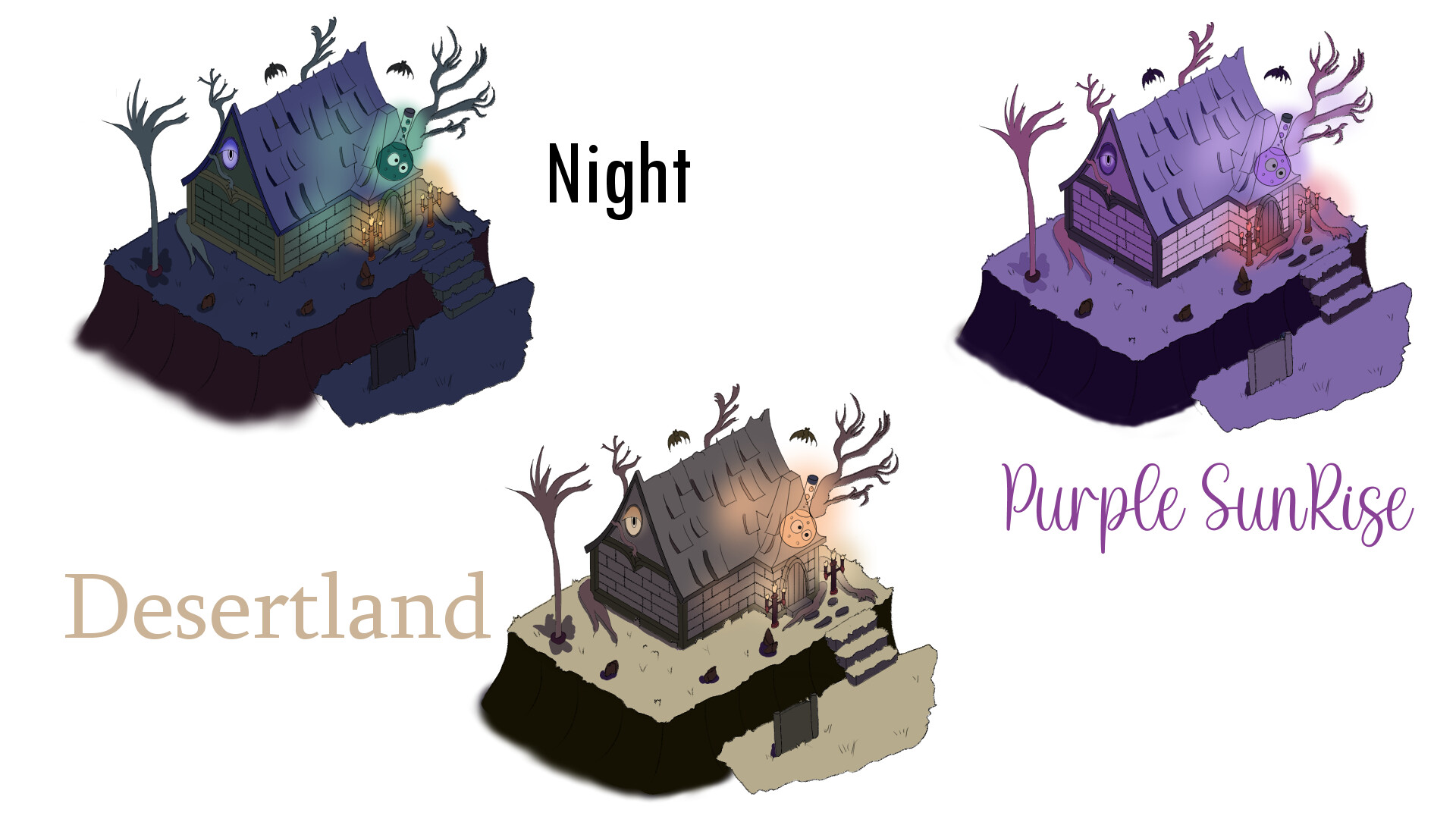 ArtStation - Magic Spell ShopConcept Art