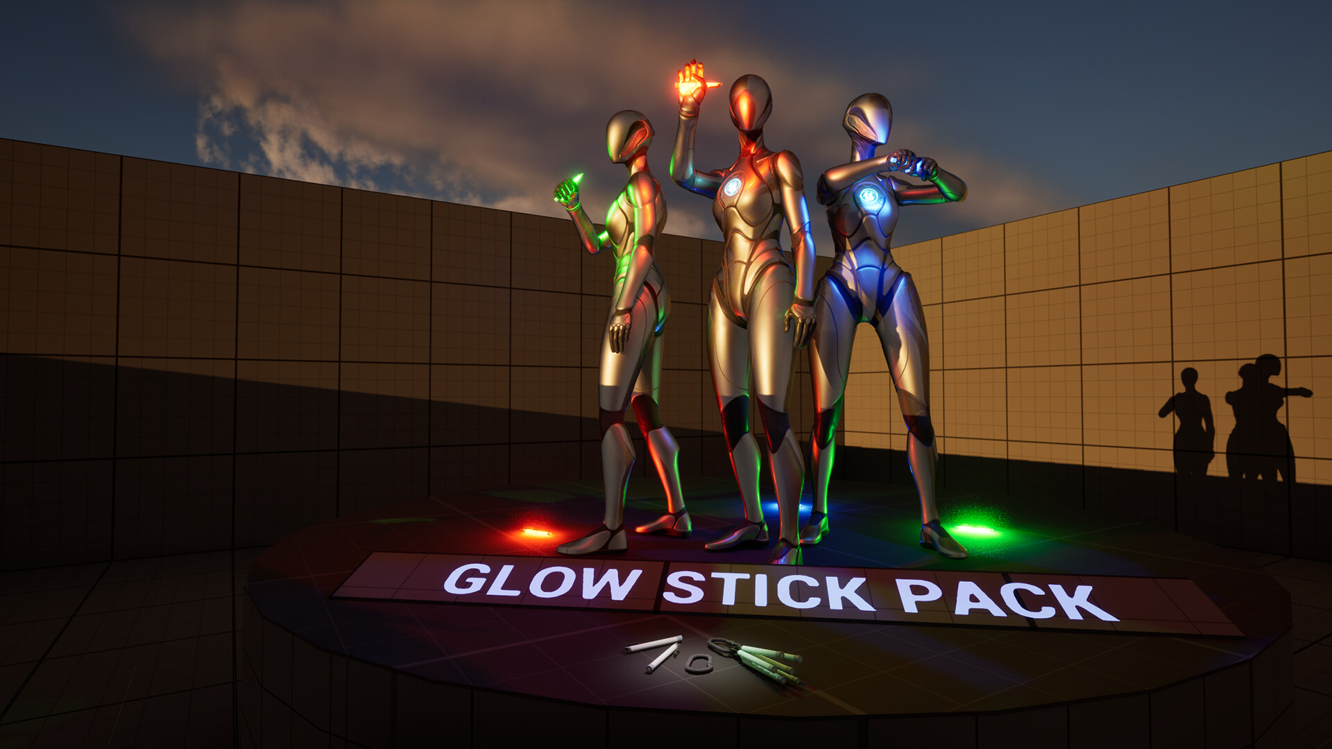 ArtStation - Glow Stick Pack