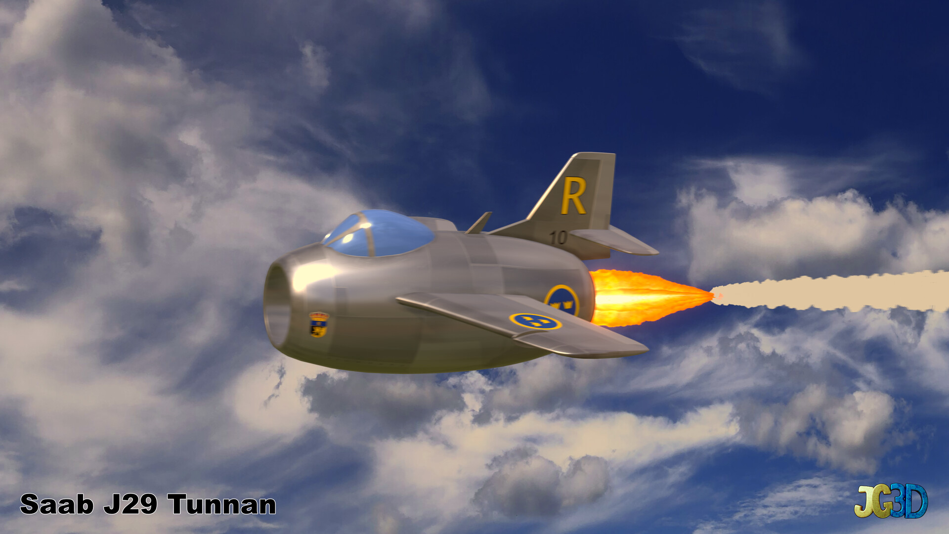 ArtStation - Stylized J29 Tunnan