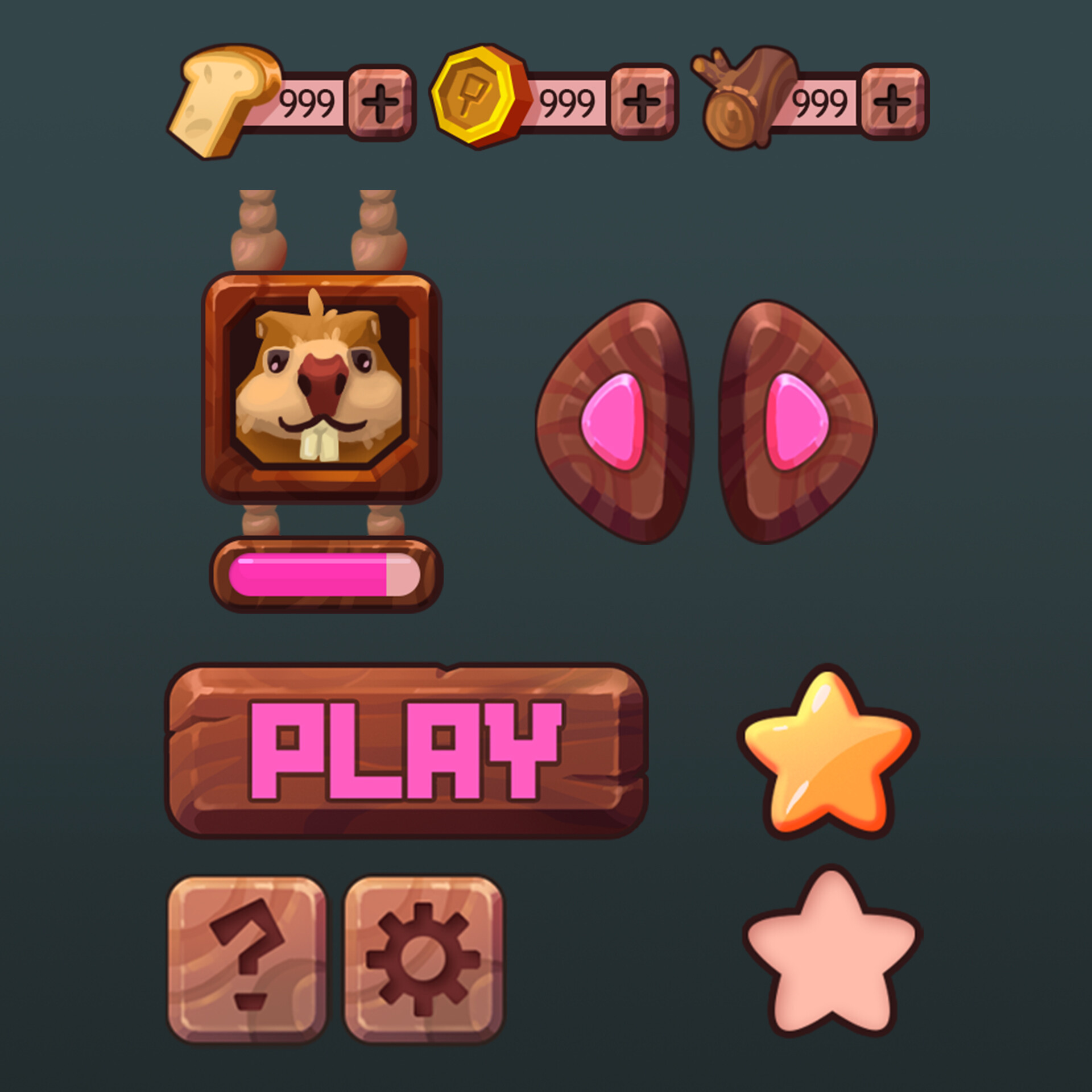 ArtStation - Game interface