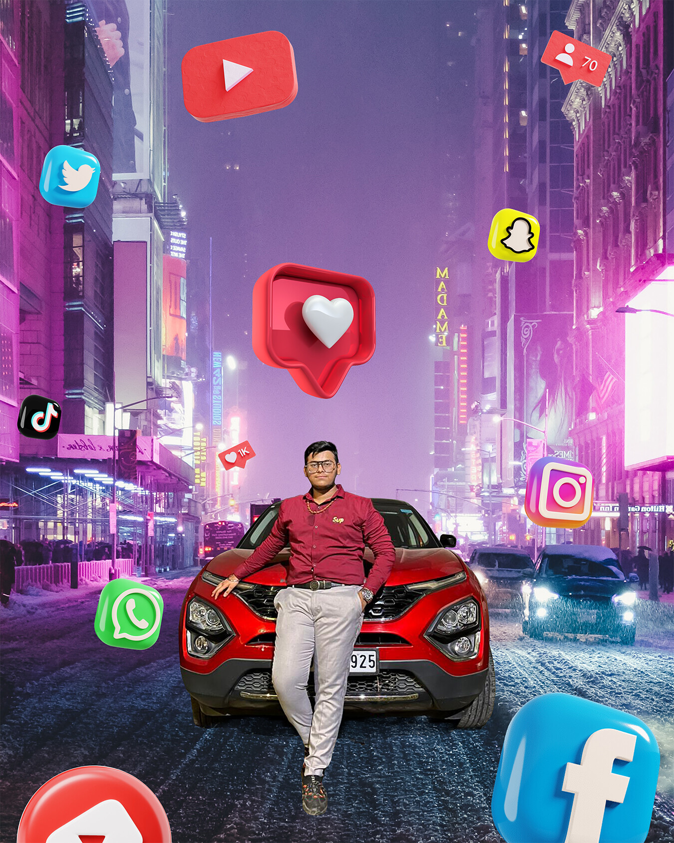 Aniket Patel - Like-Share And Comment