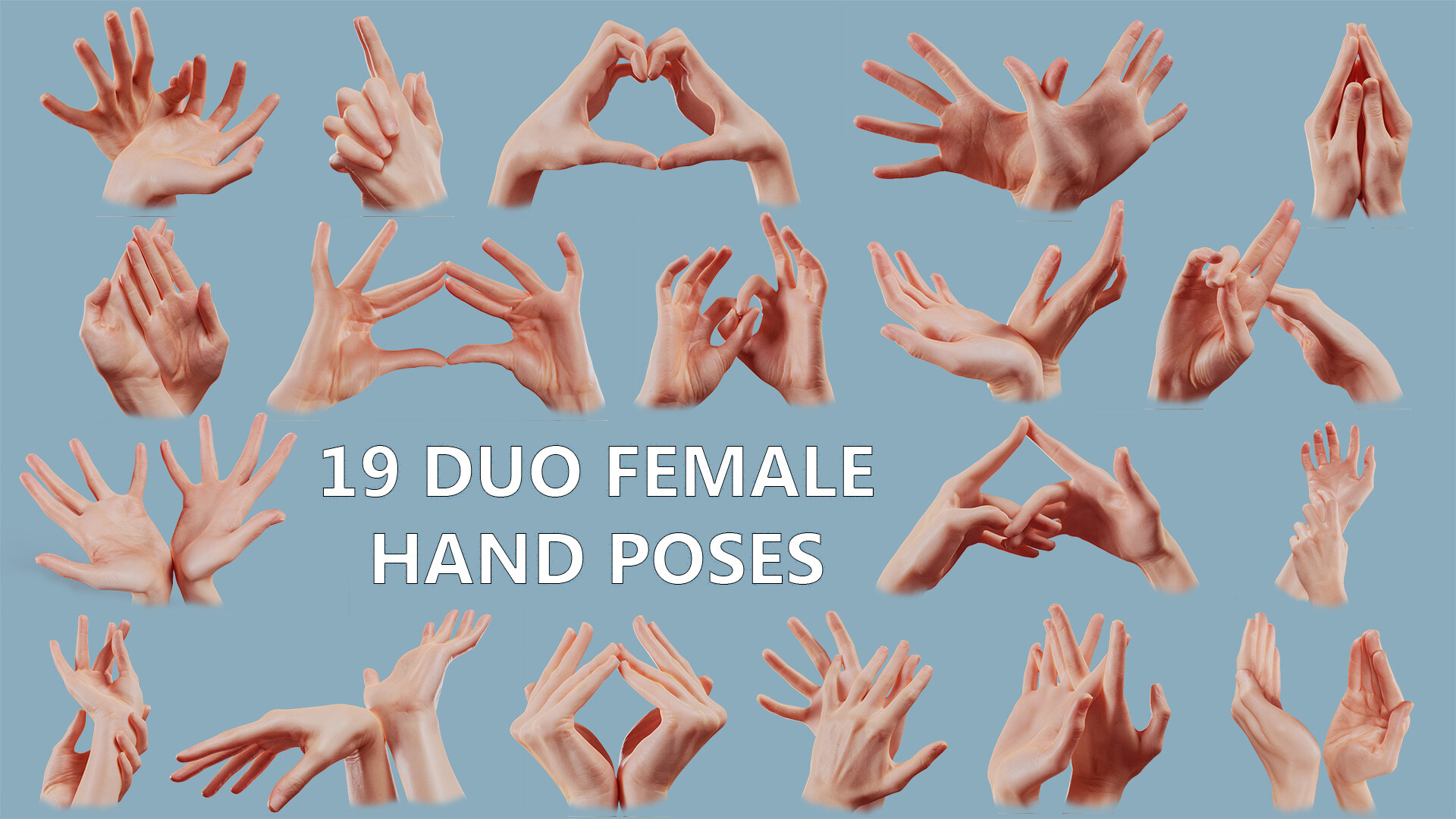 ArtStation - 3D Scanned Hands