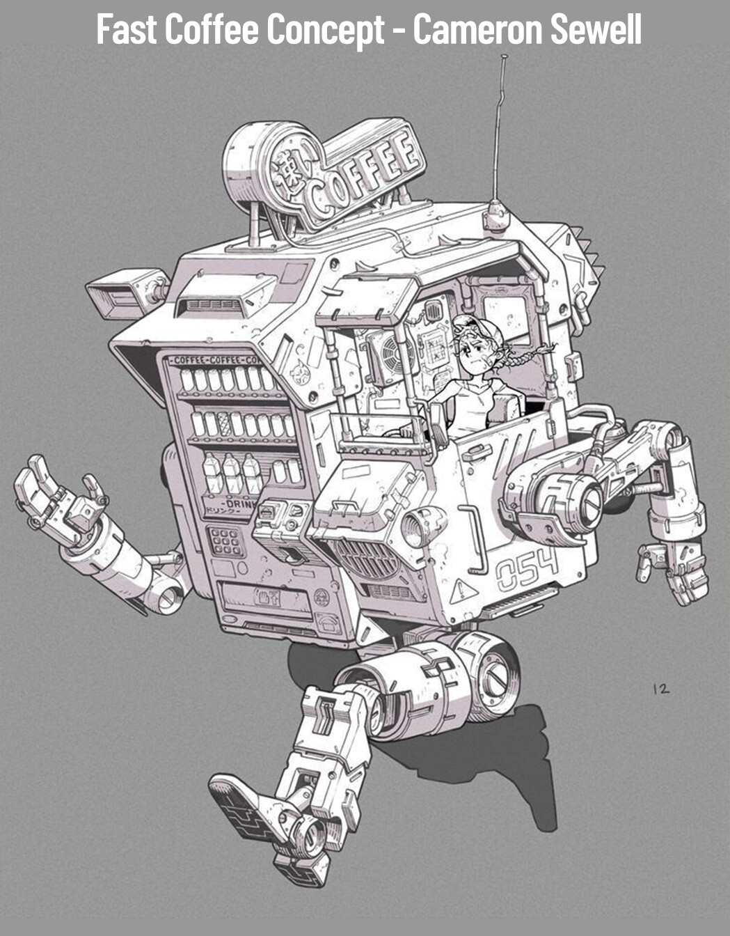 Jeremy Ross - Fast Coffee 3D Model