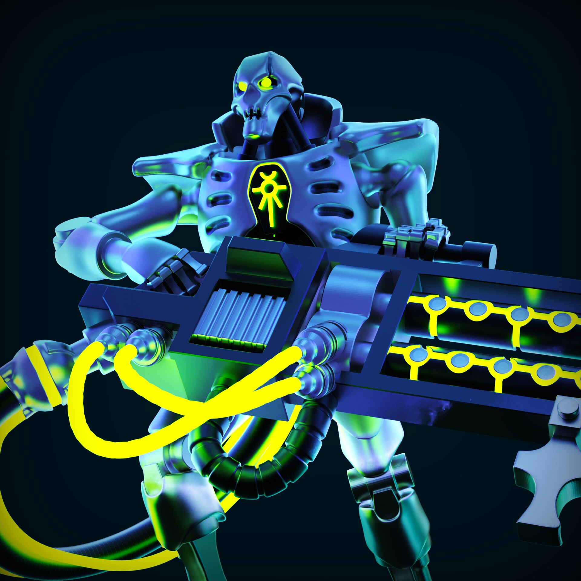 ArtStation - Necron Immortal