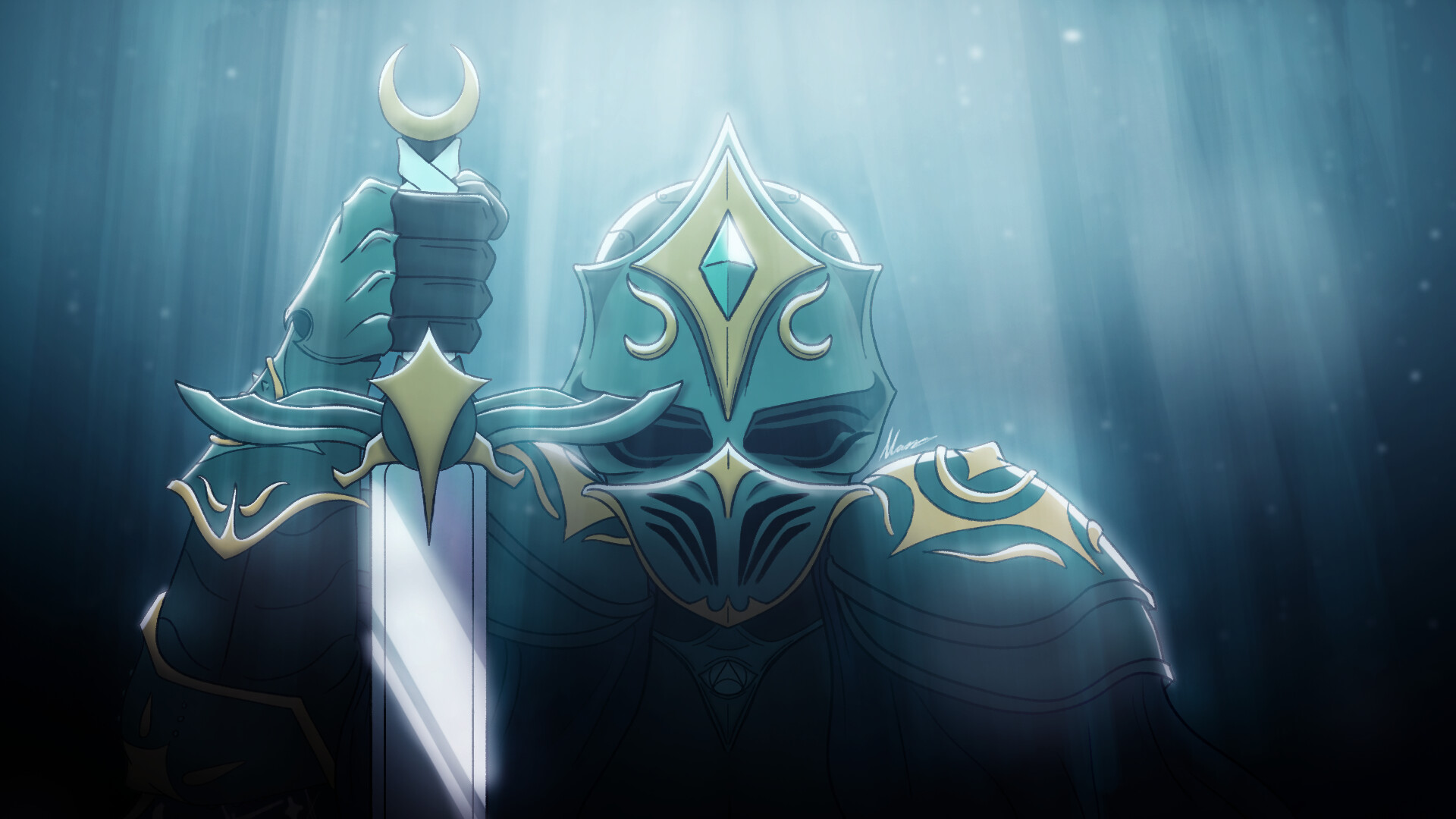 ArtStation - The Star Knight ️