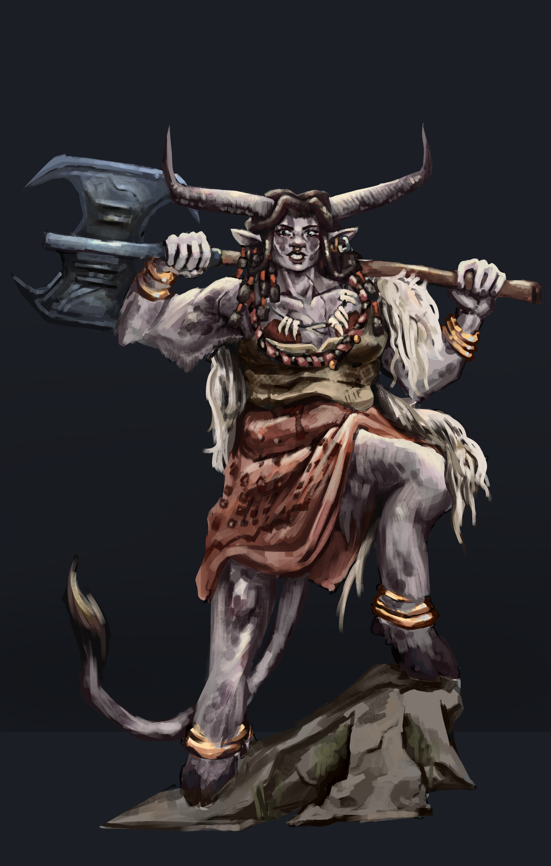 wunzie - Ramra - Fantasy Lineup for Archmage Press