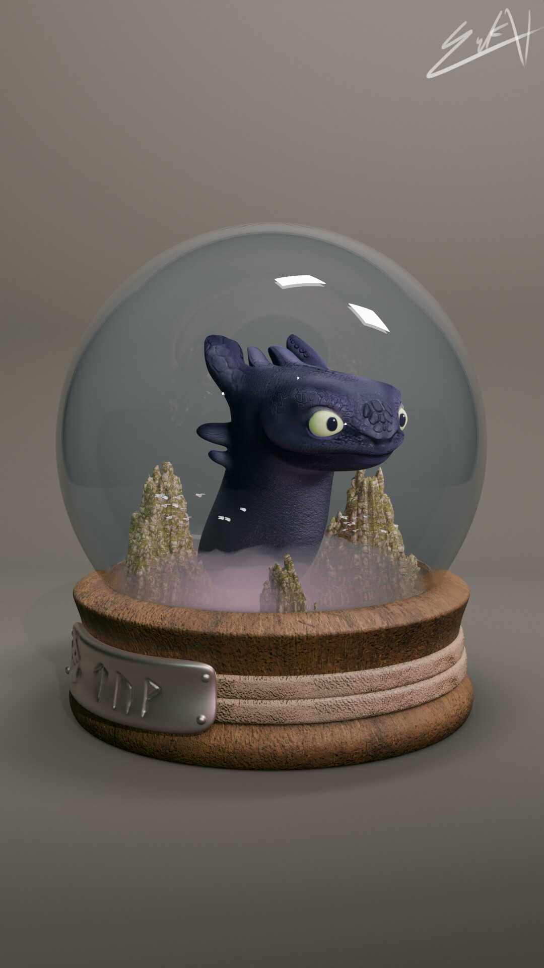 ArtStation - How to train your dragon cristal ball