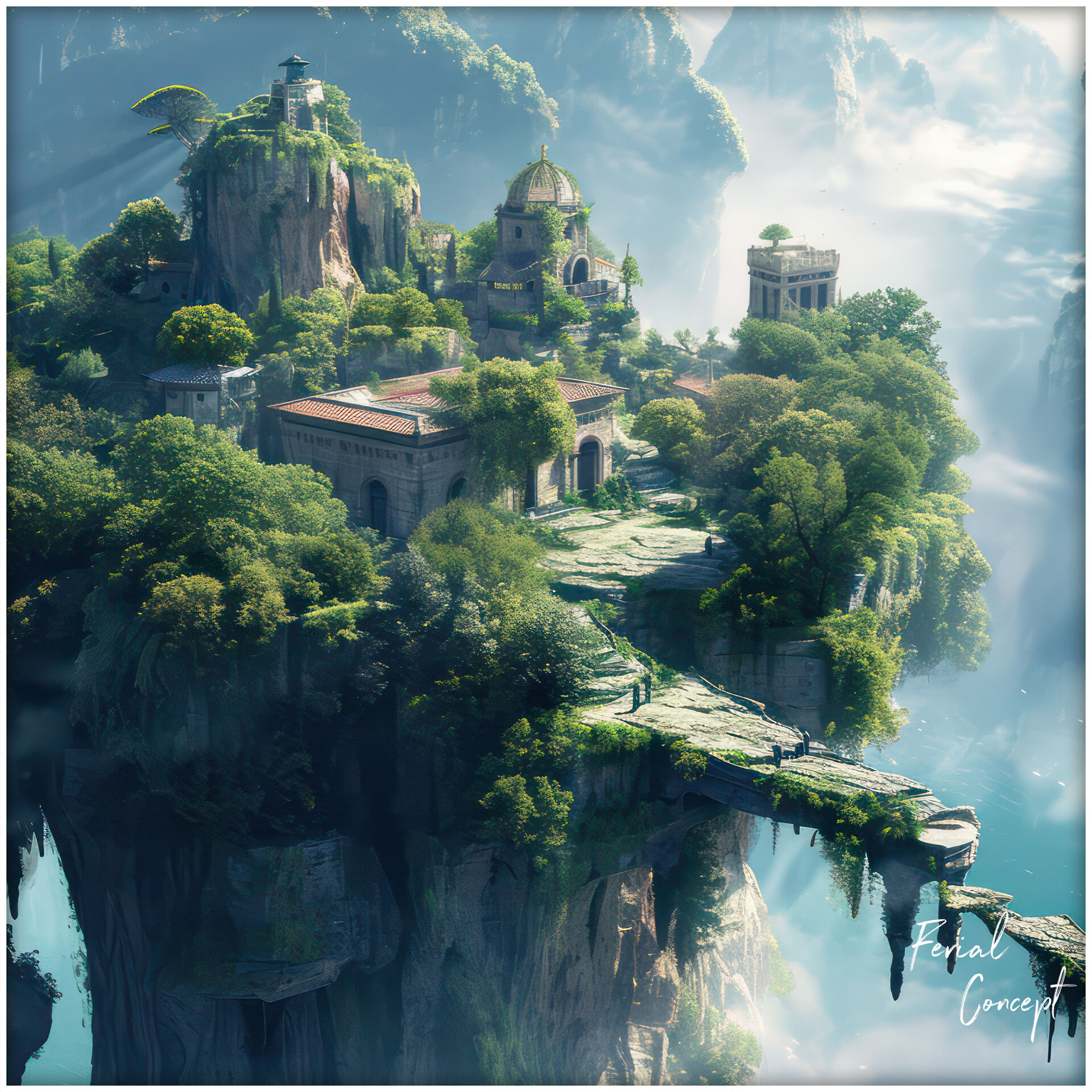 ArtStation - 🔹220 Utopia City Environment Concept Reference Image Pack ...