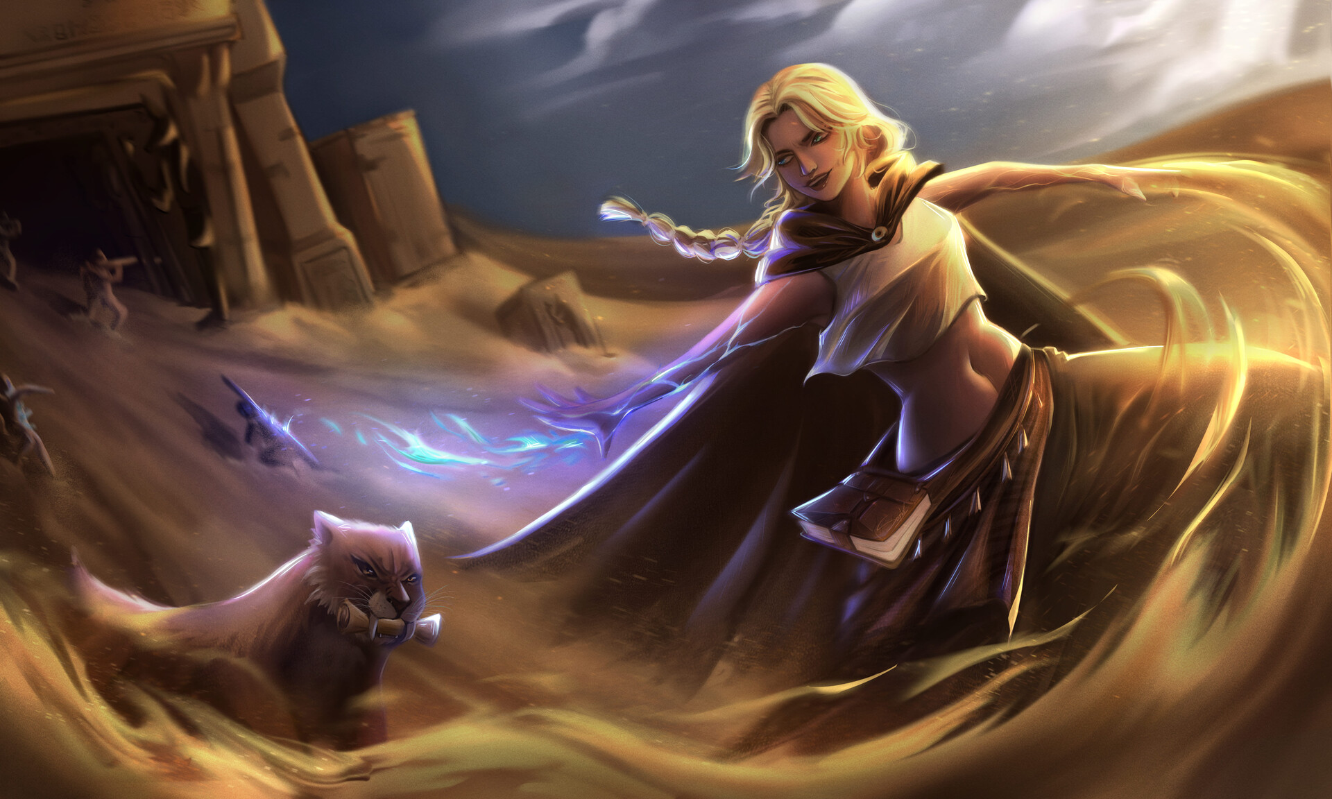 ArtStation - "Desert mercenary"