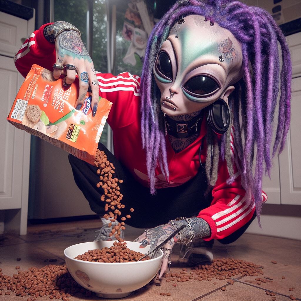 ArtStation - nu metal alien (ai generated)