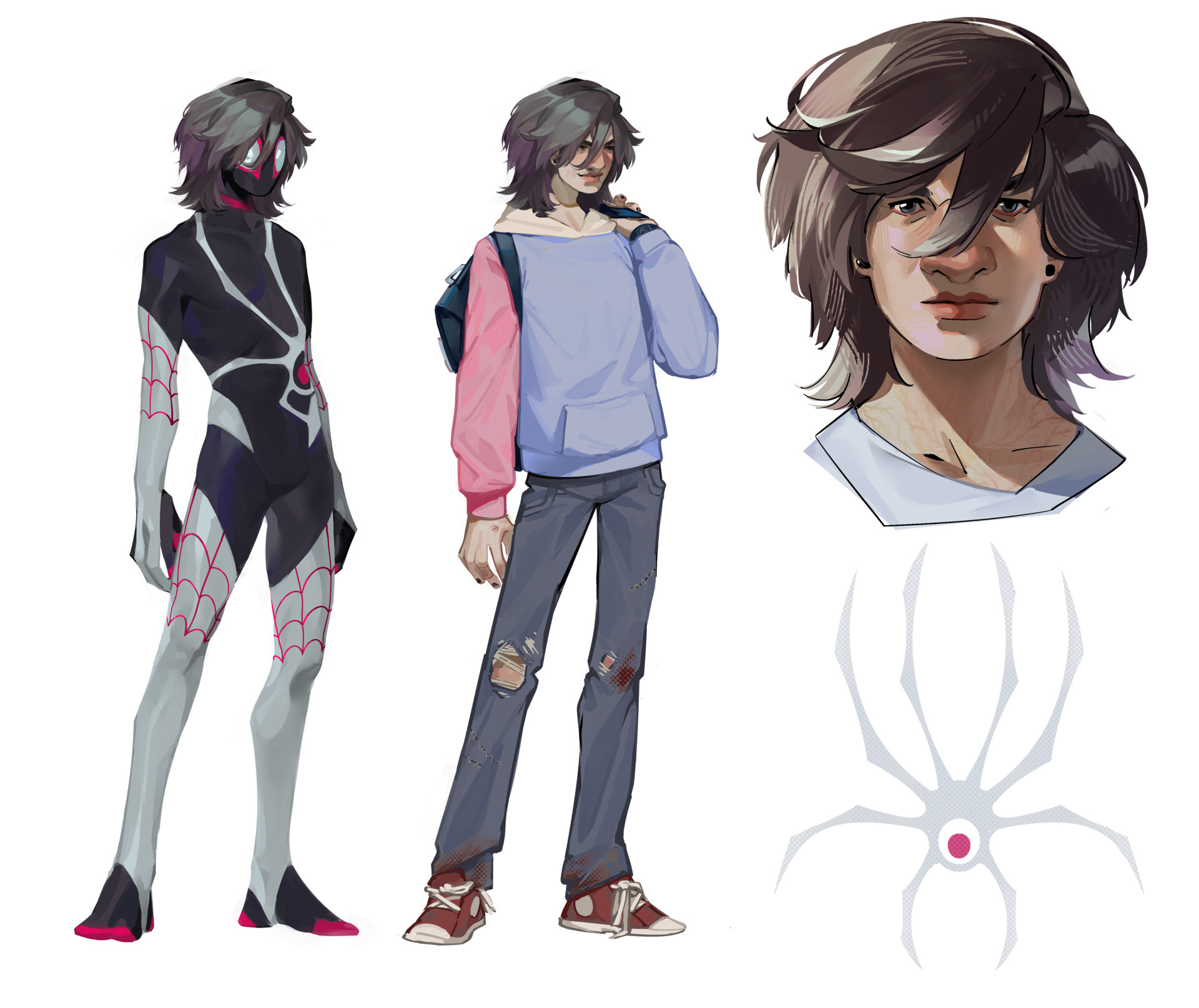 ArtStation - Spider Character Concepts (Spiderverse)