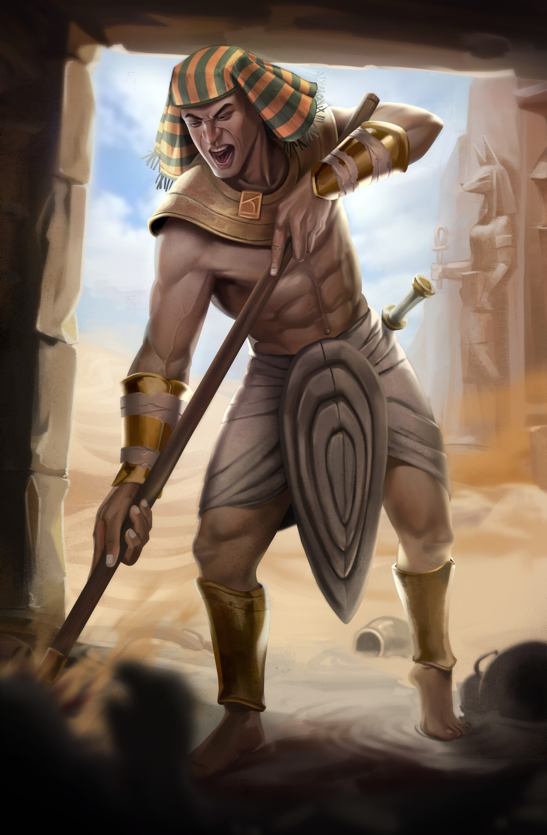 ArtStation - Medjay card