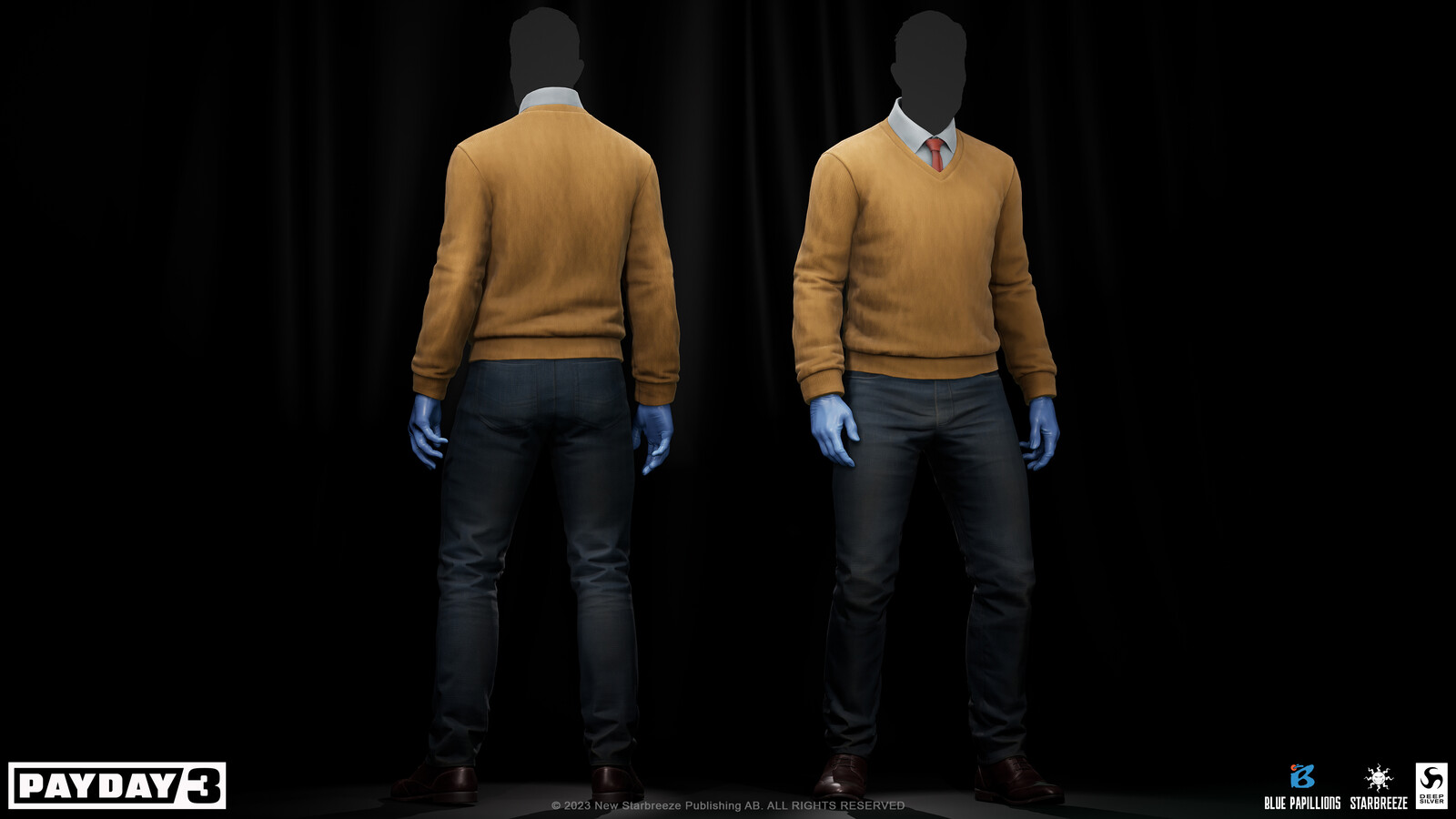 Soumyadeepto Roy - Playable Character Suits For Payday 3 [Sweater and Pant]