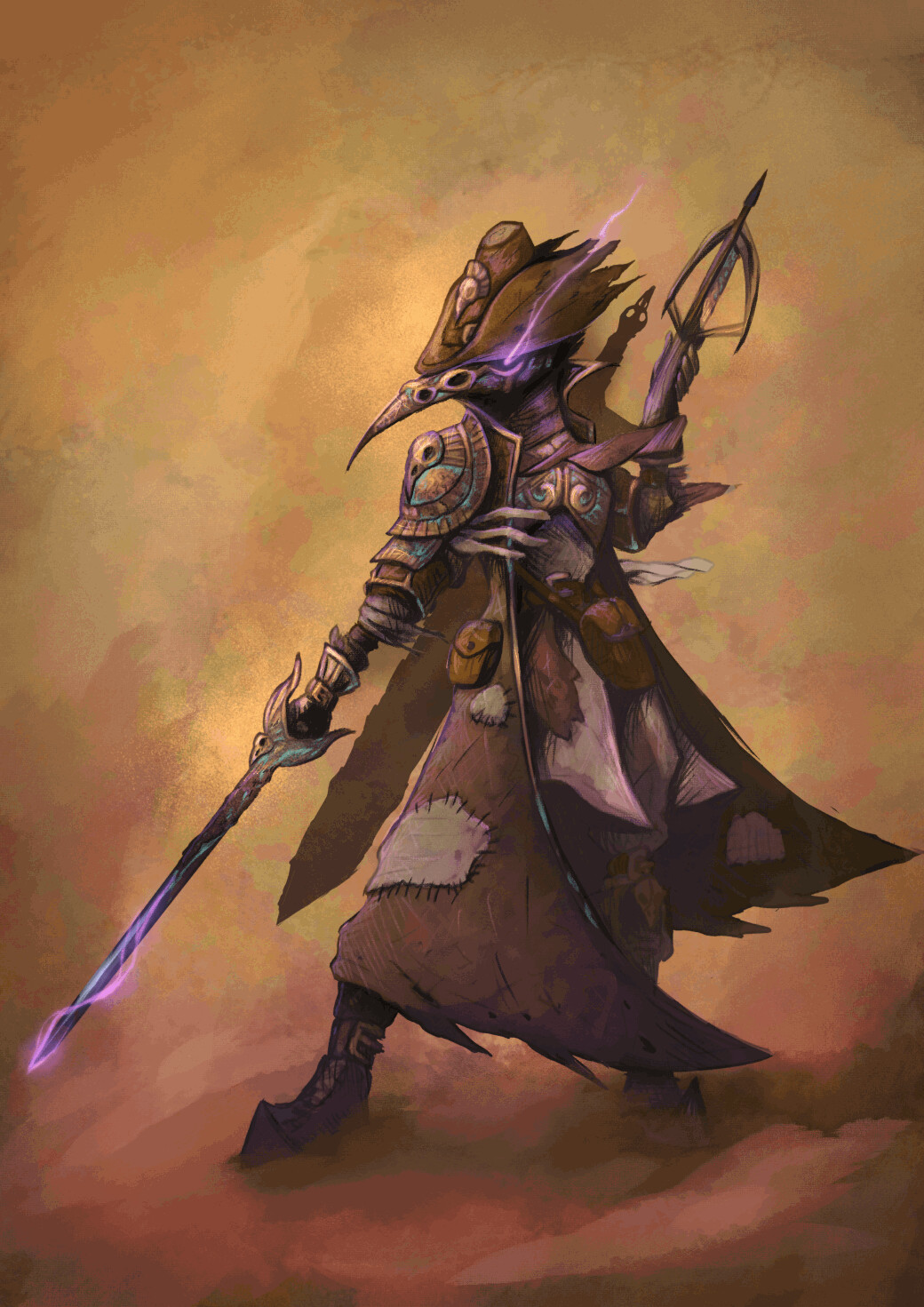 ArtStation - Saltzpyre Cel-Tradat Brokenbeak.