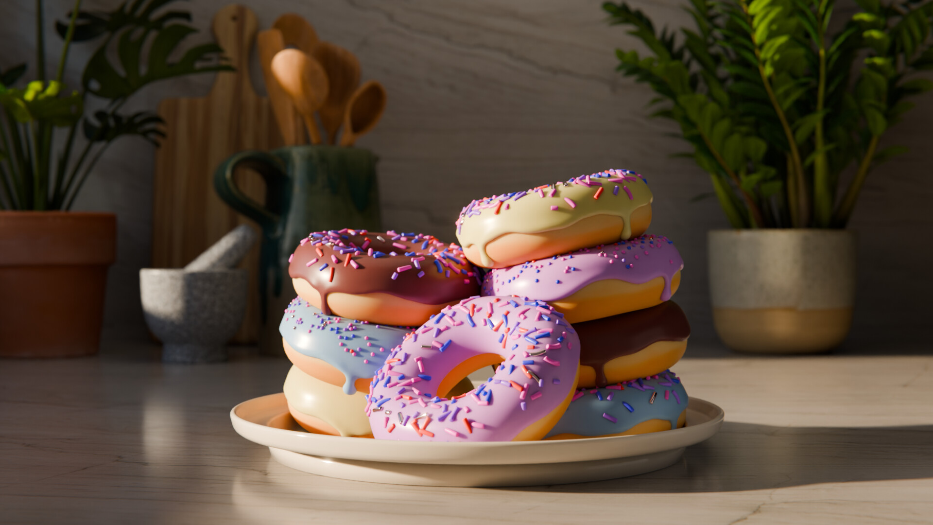 ArtStation - Mandatory Donut Tutorial - First Render