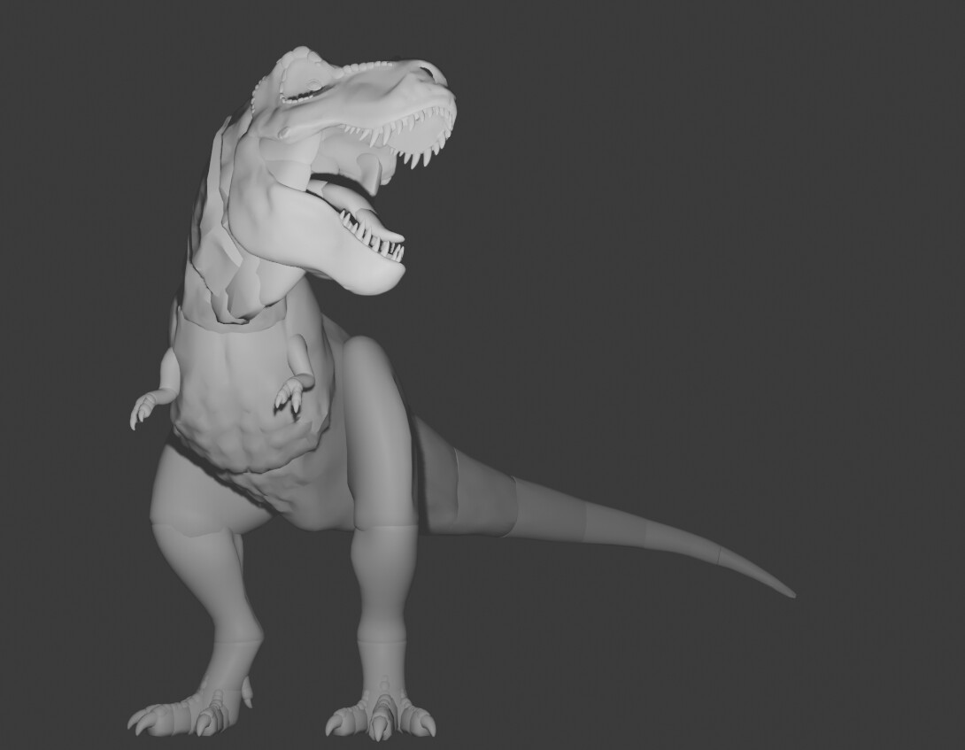 ArtStation - Tyrannosaurus Rex Model