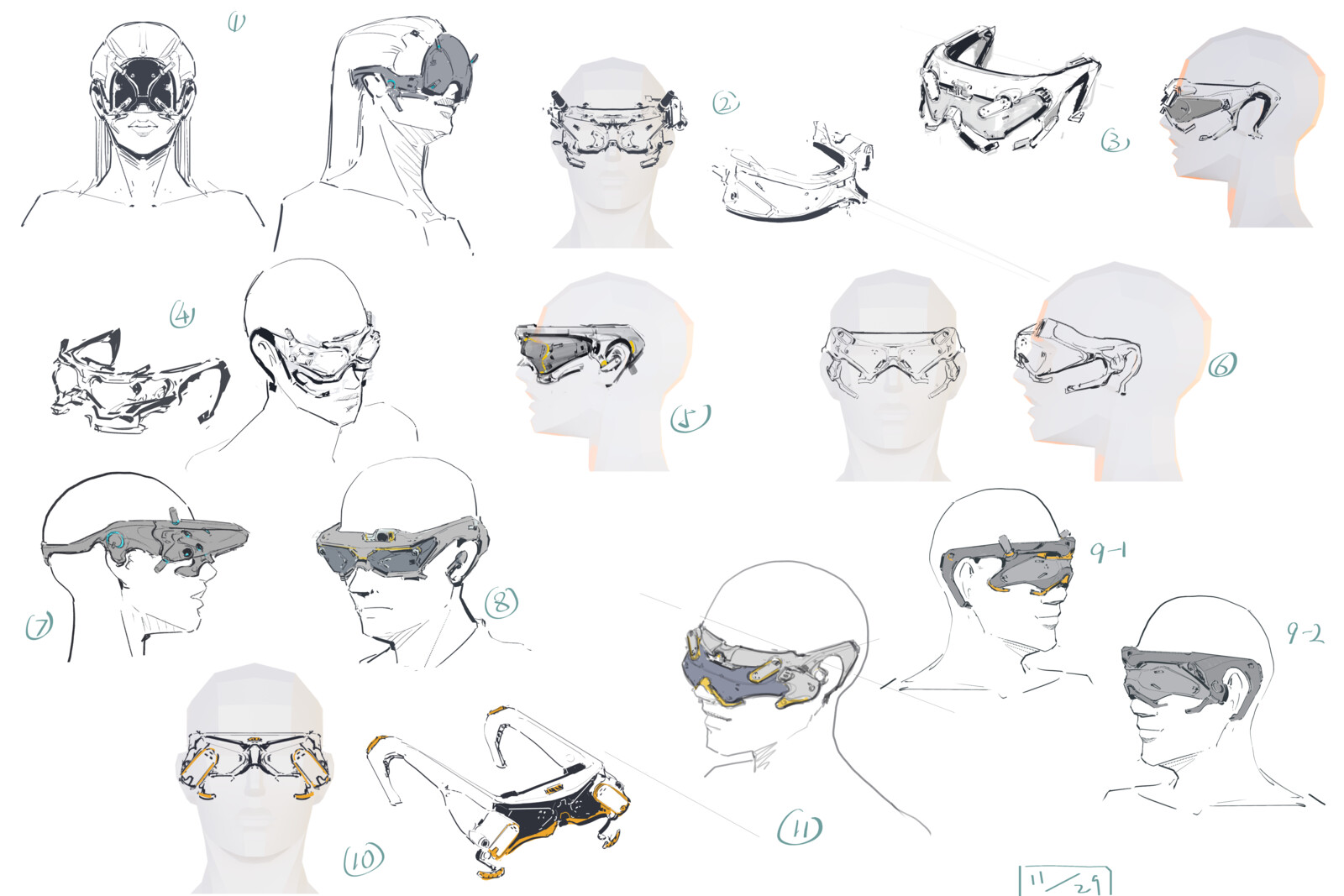 i H i - AR-VR Goggles Concept “隼视”