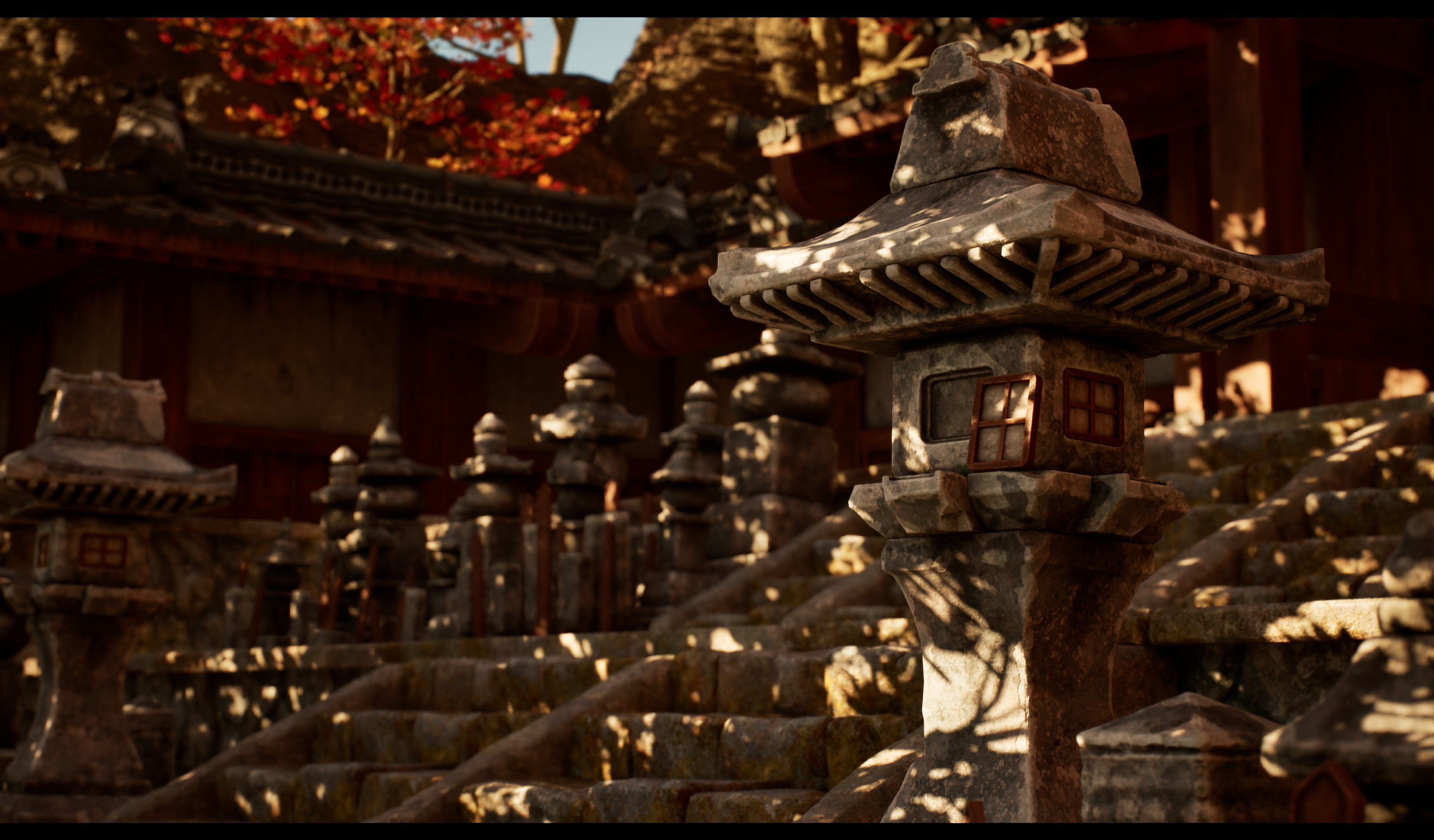 Anton Romanenko - Feudal Japan Environment