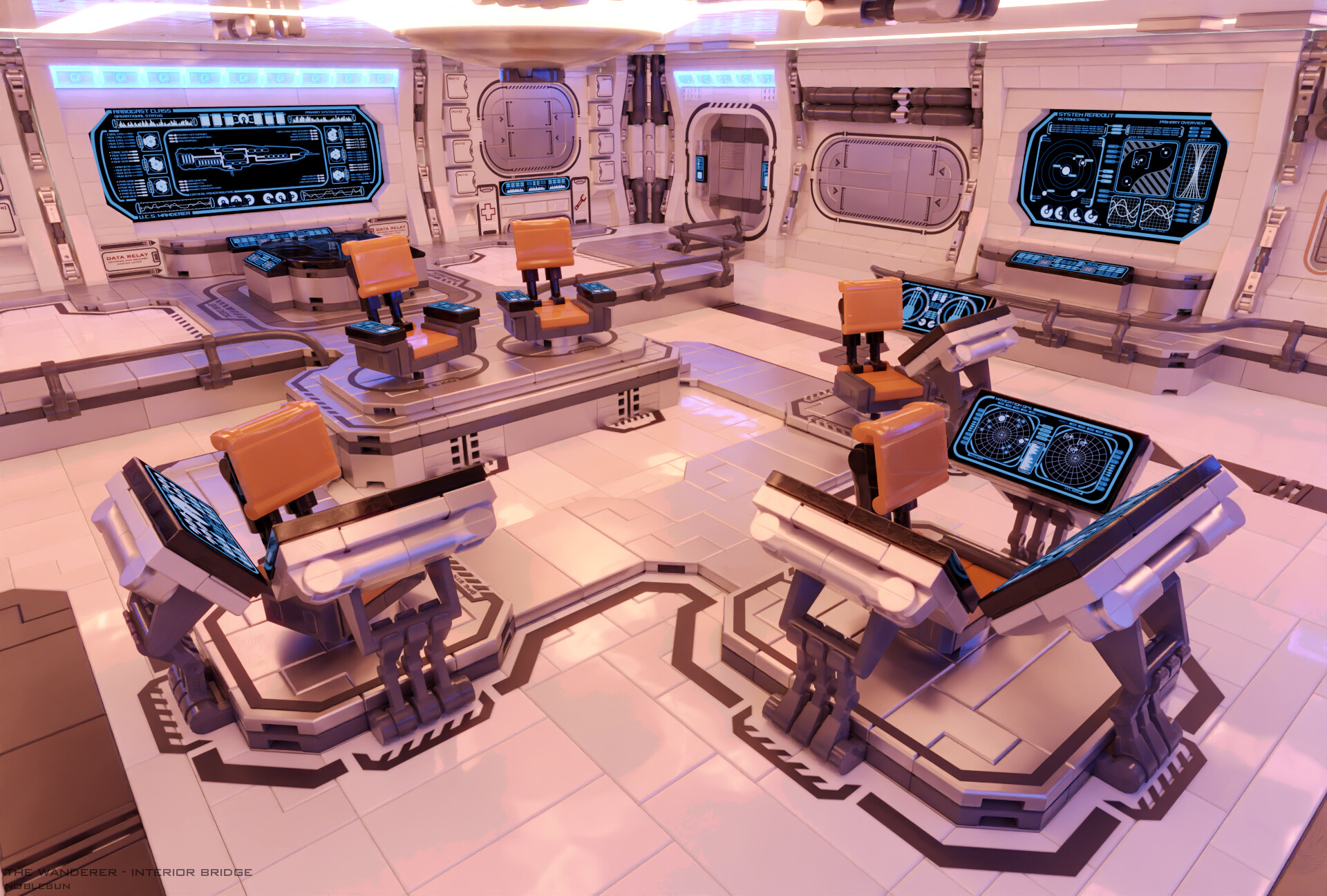 ArtStation - The Wanderer - Command Bridge