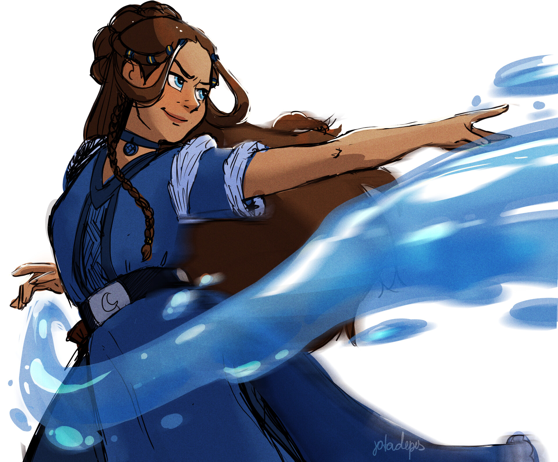 ArtStation - Fighter Katara