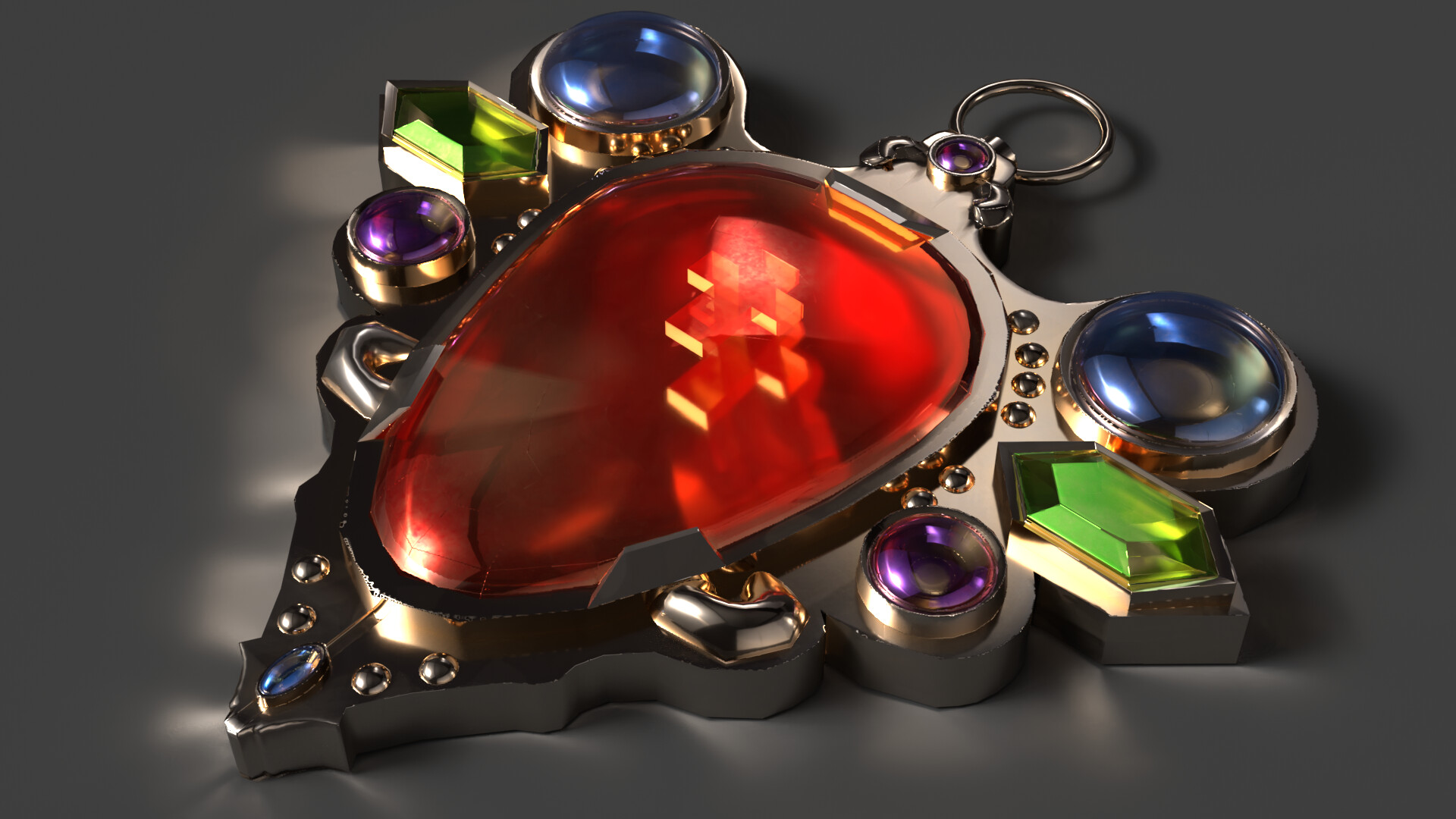 ArtStation - Red Stone of Aja