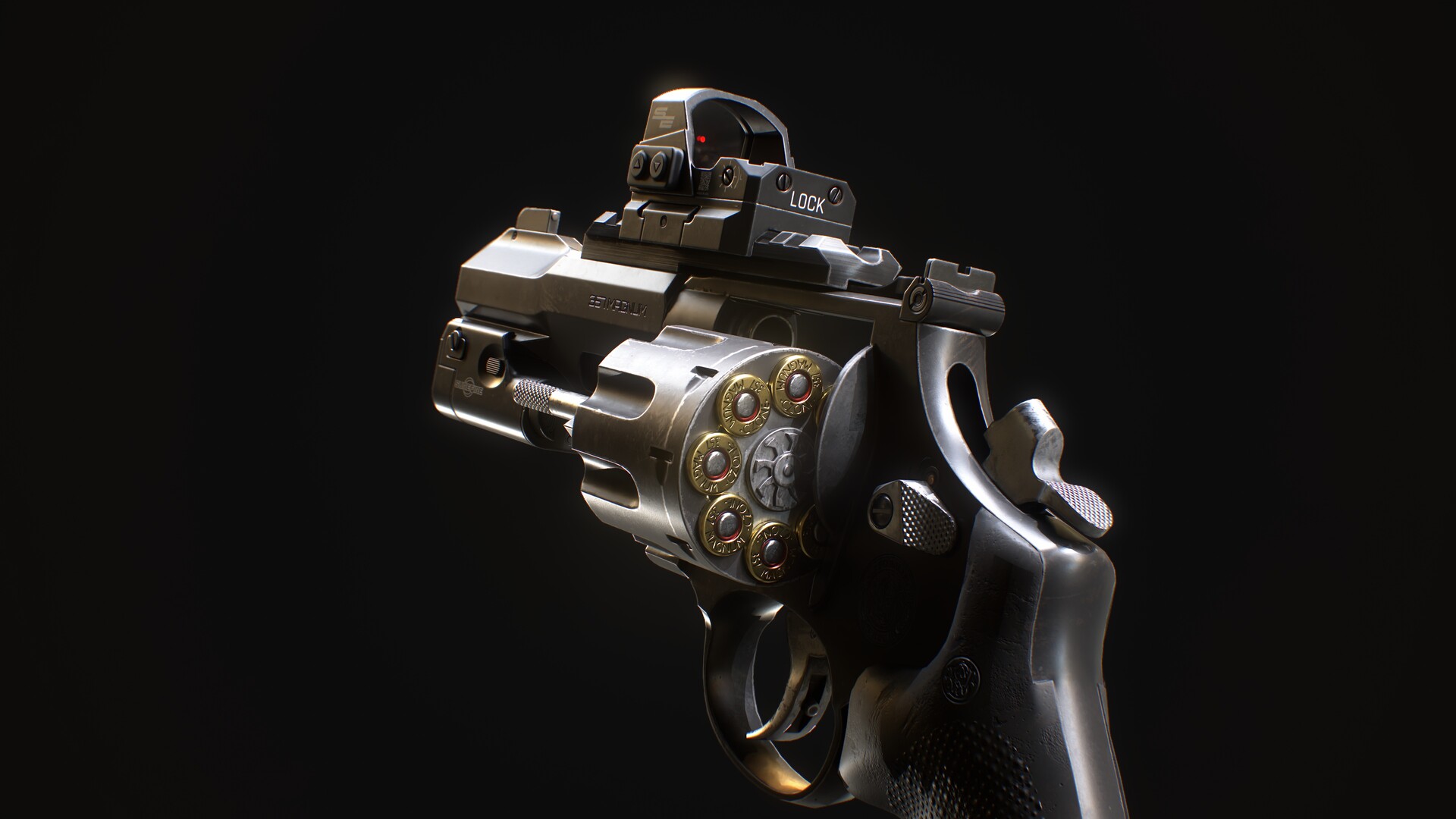 ArtStation - Magnum 357 - Revolver