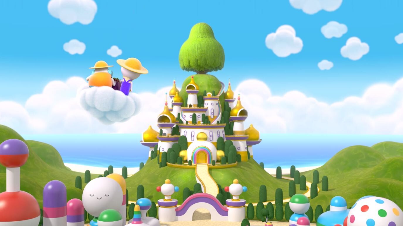 ArtStation - The Rainbow Kingdom Castle - Asset for True and the ...