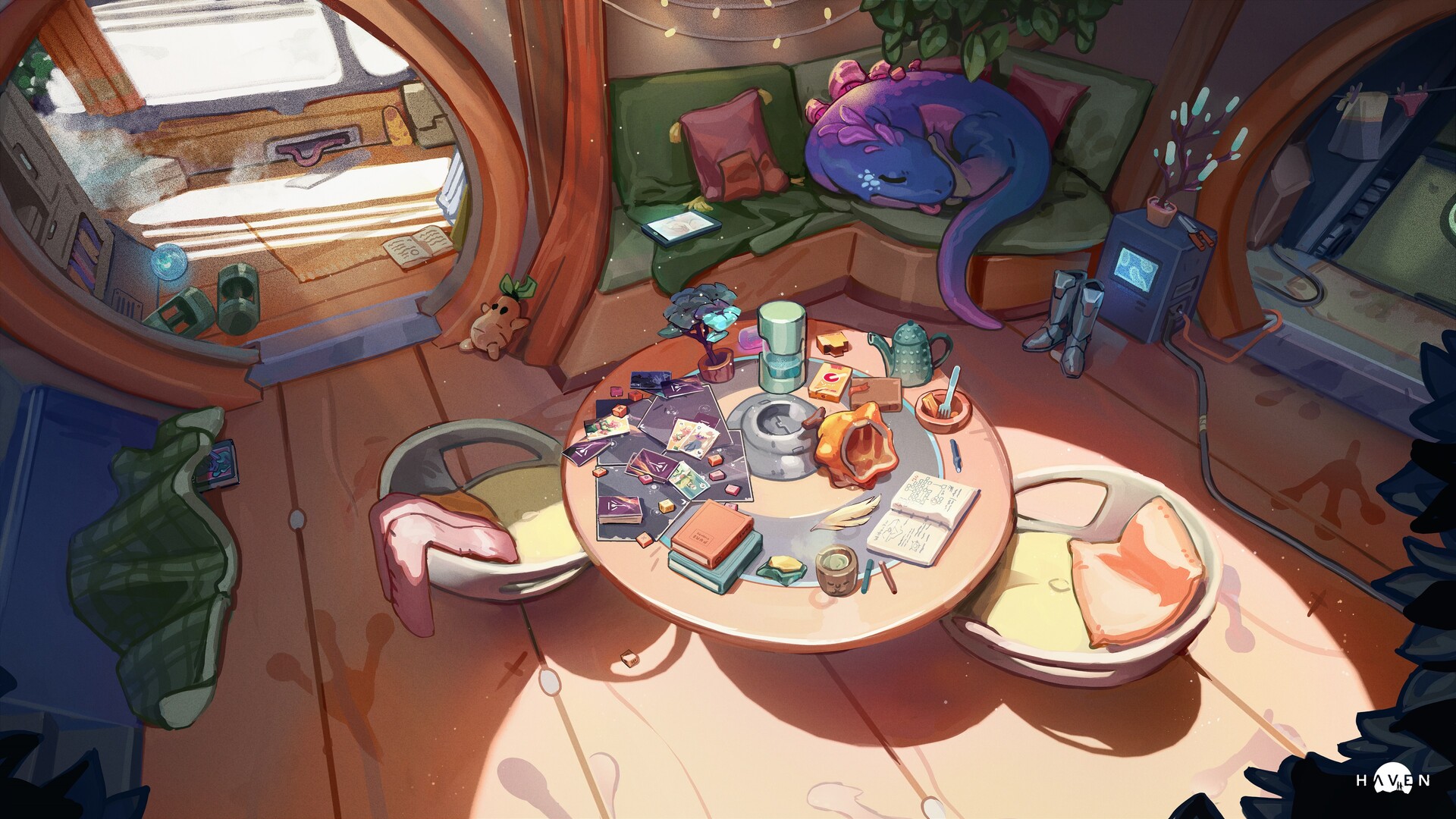 ArtStation - Haven Wallpaper