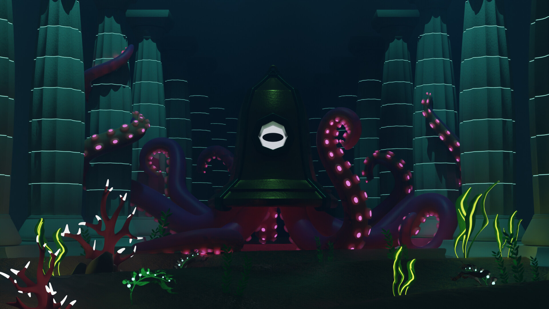 ArtStation - Diving Bell Octopus