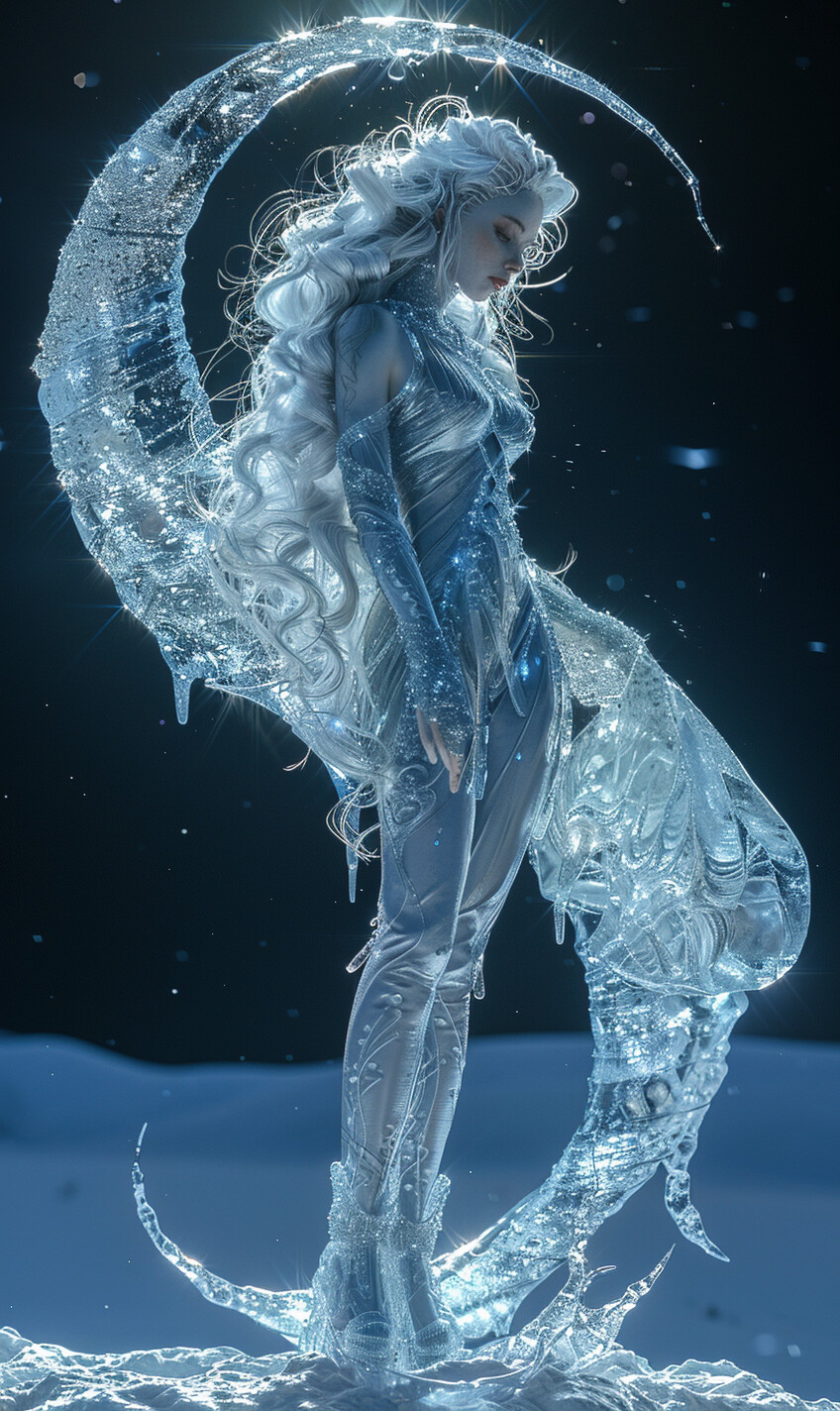 ArtStation - The Ice Goddess