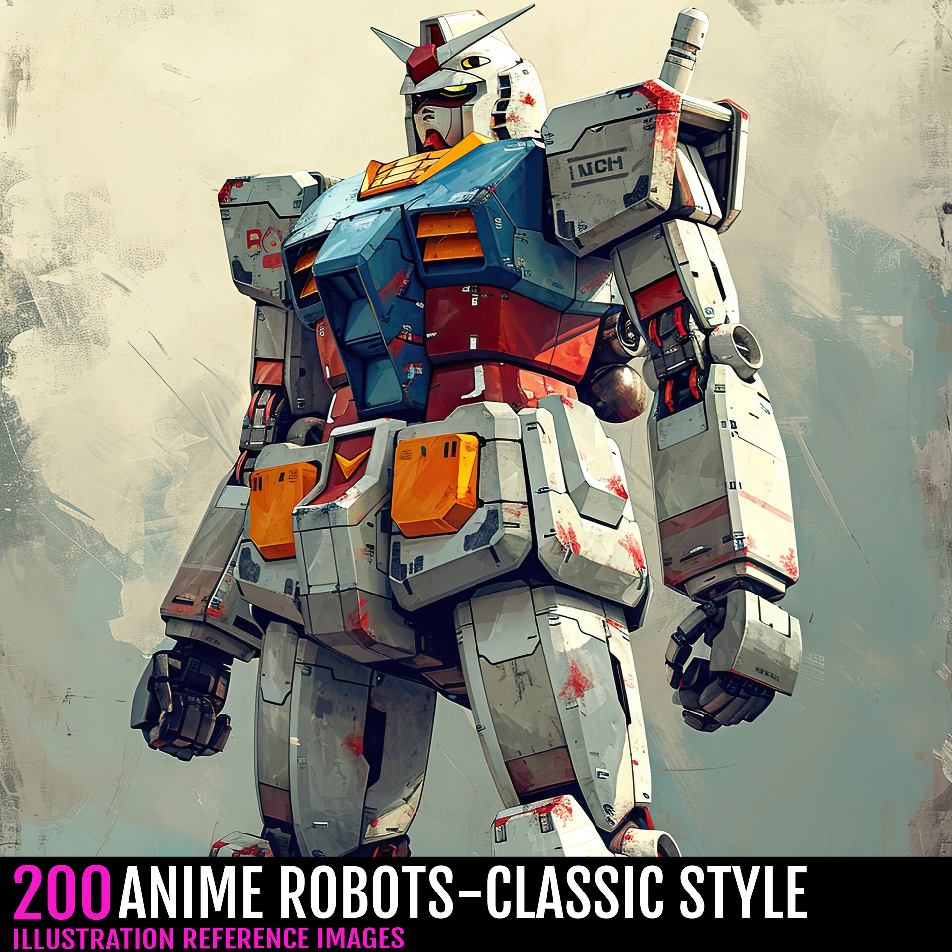 ArtStation - 200 ANIME ROBOTS - CLASSIC STYLE / 4K
