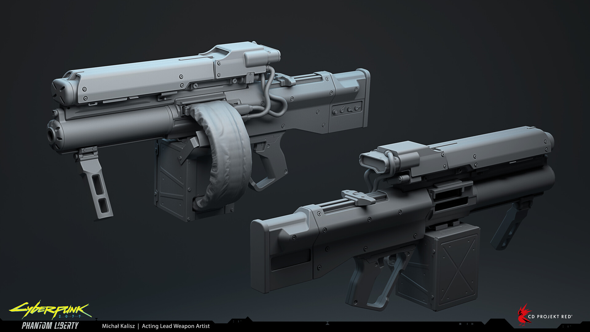 Michal Kalisz - Cyberpunk 2077 Phantom Liberty: Militech Hercules 3AX