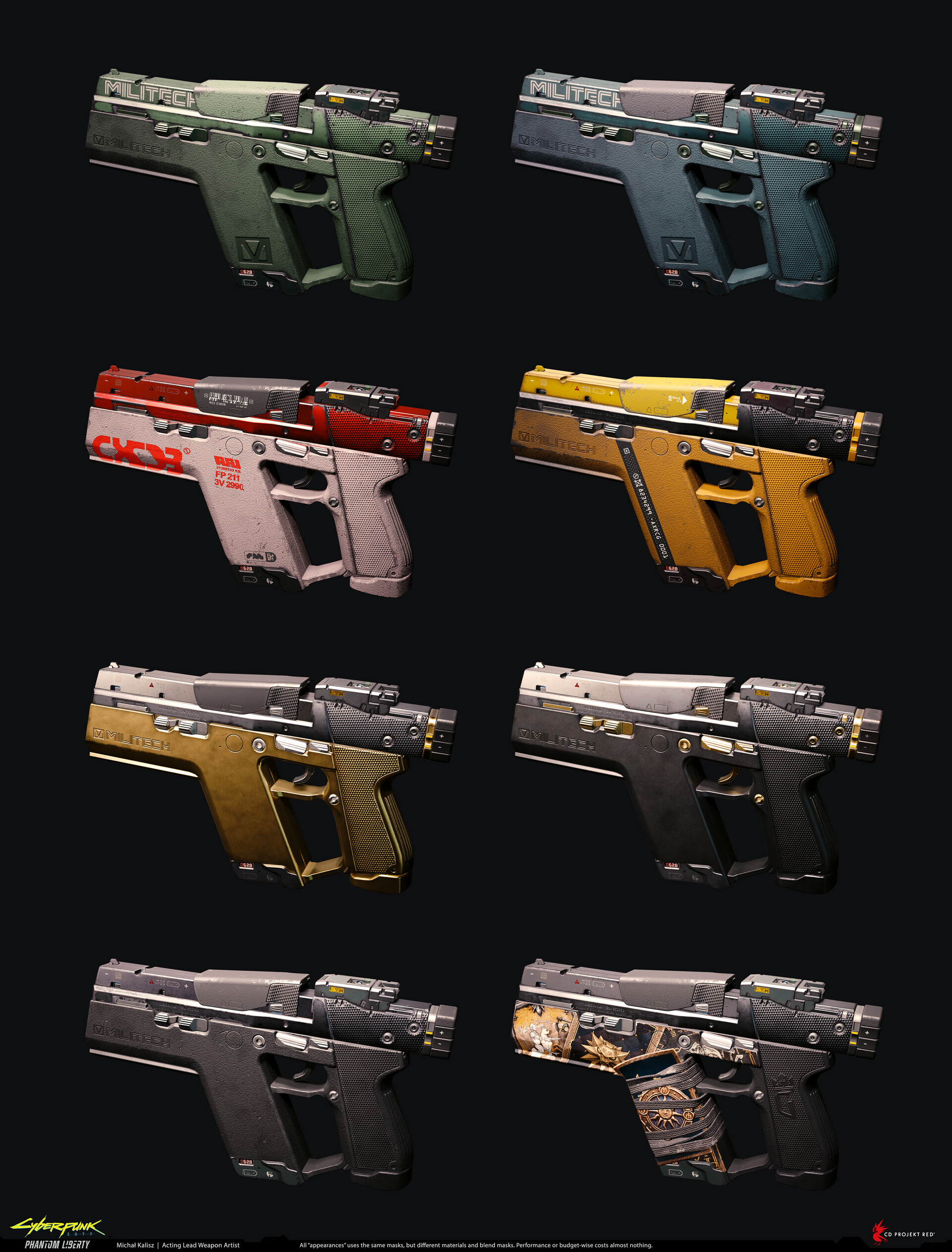 Michal Kalisz - Cyberpunk 2077 Phantom Liberty: Militech Ticon