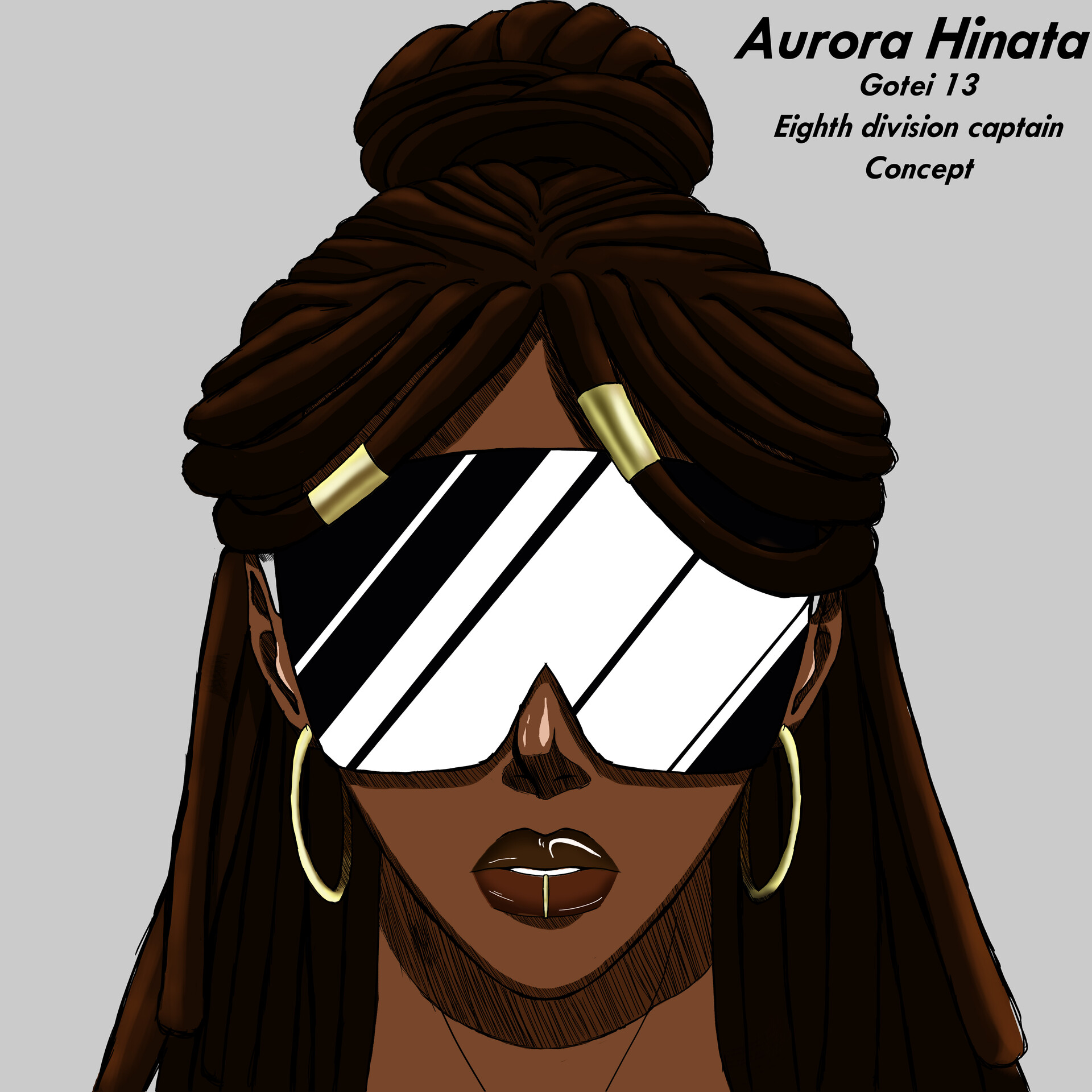 ArtStation - Bleach Captain OC "Aurora"