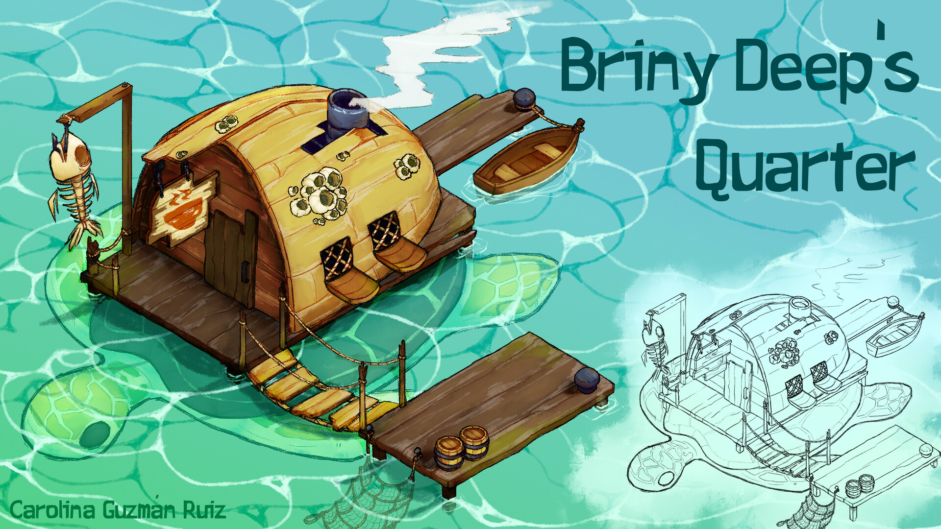 ArtStation - Briny Deep's Quarter