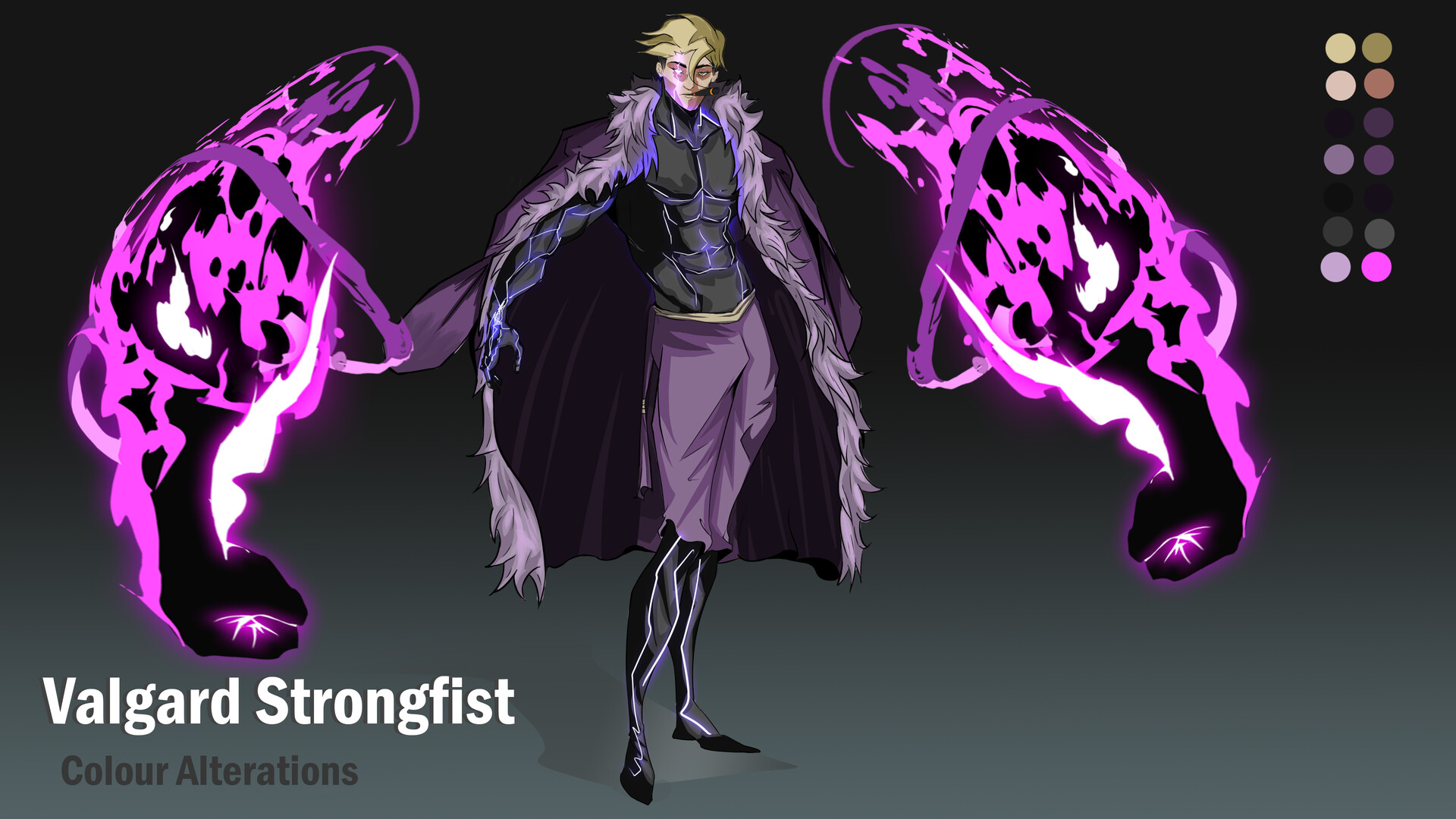 ArtStation - Thunderdome Character Design 1 (Valgard Strongfist)