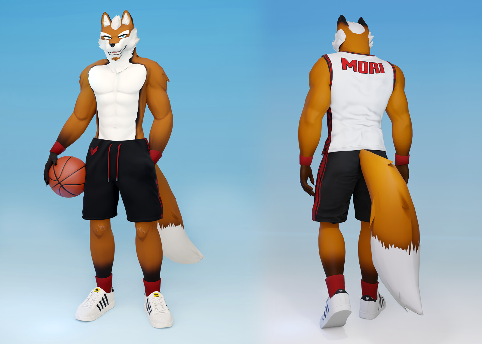 Tamara Kempton - Baski Fox: VRChat Avatar