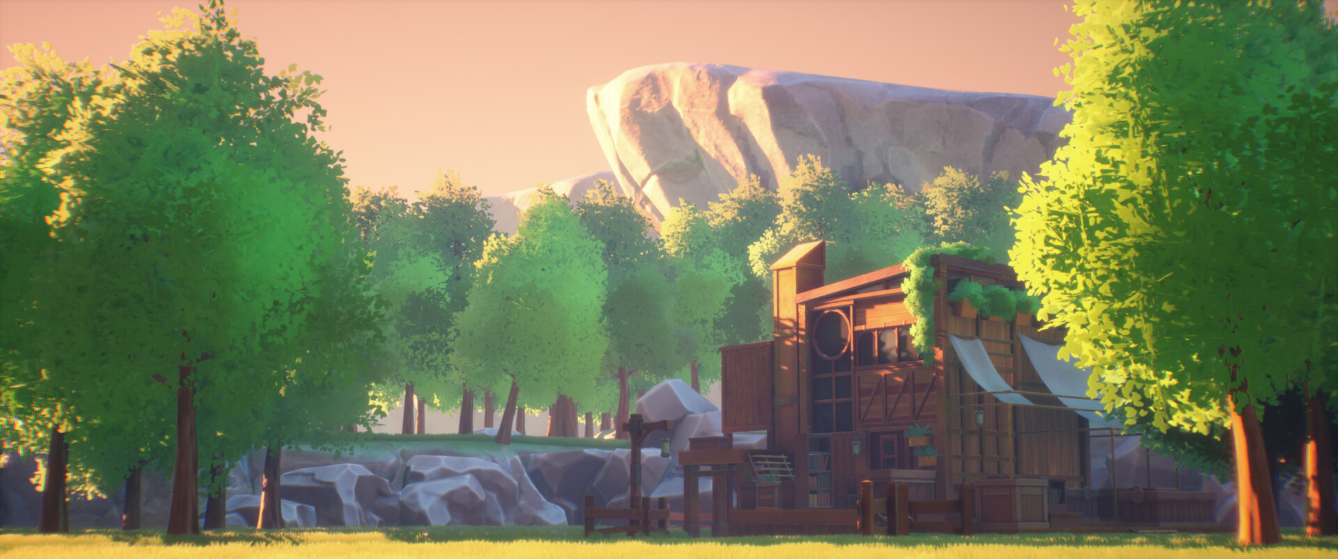 Justin Ng - Stylized Alchemist House