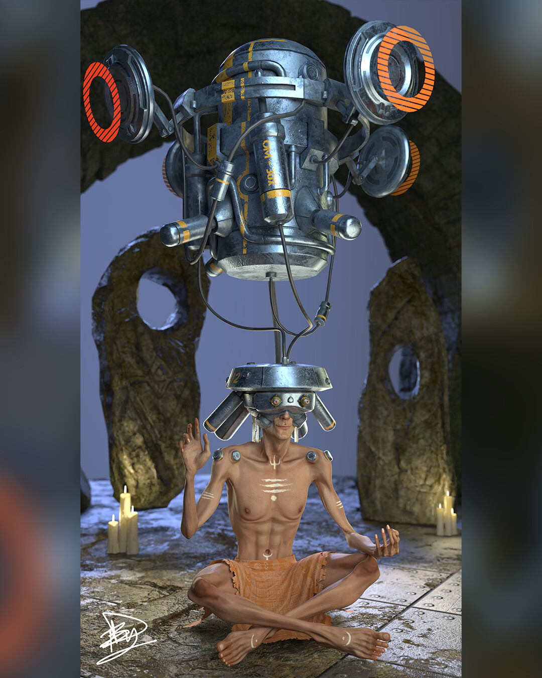 ArtStation - CYBER SADHU