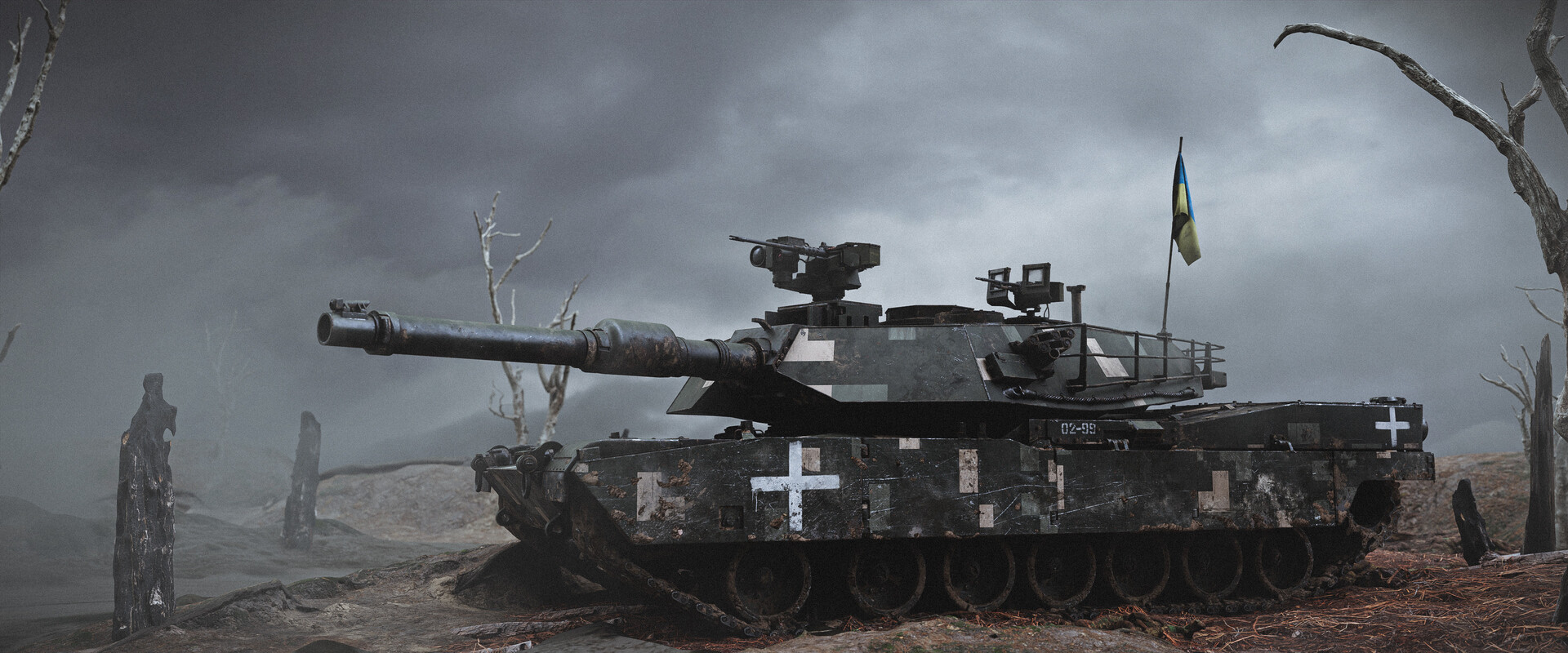 ArtStation - Abrams M1A2