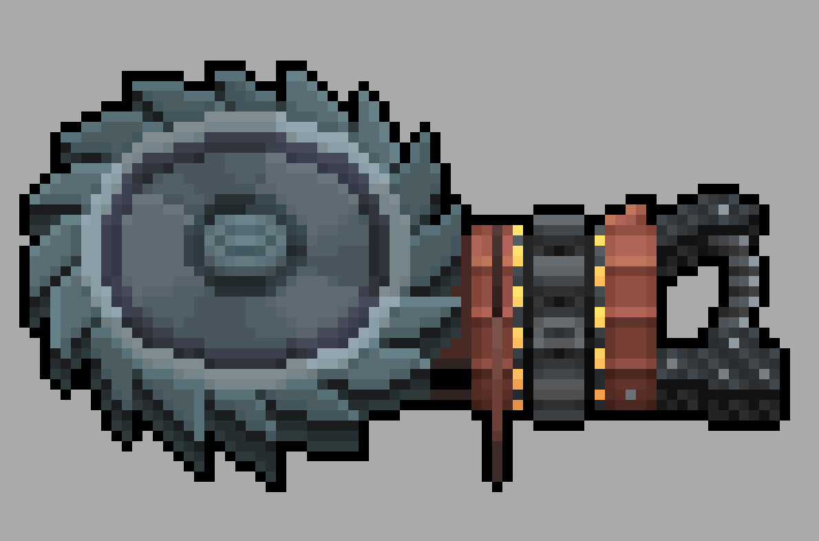 ArtStation - Power saw (Pixel art)