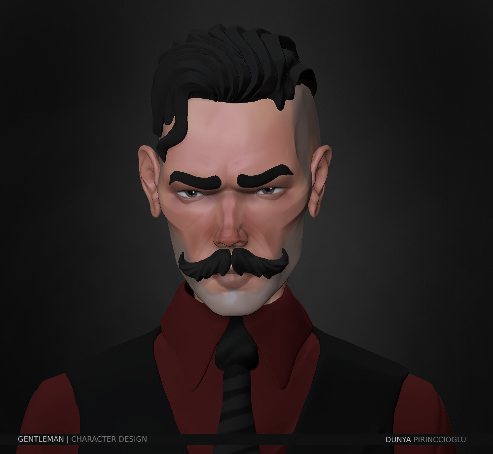 ArtStation - GENTLEMAN | Character Design