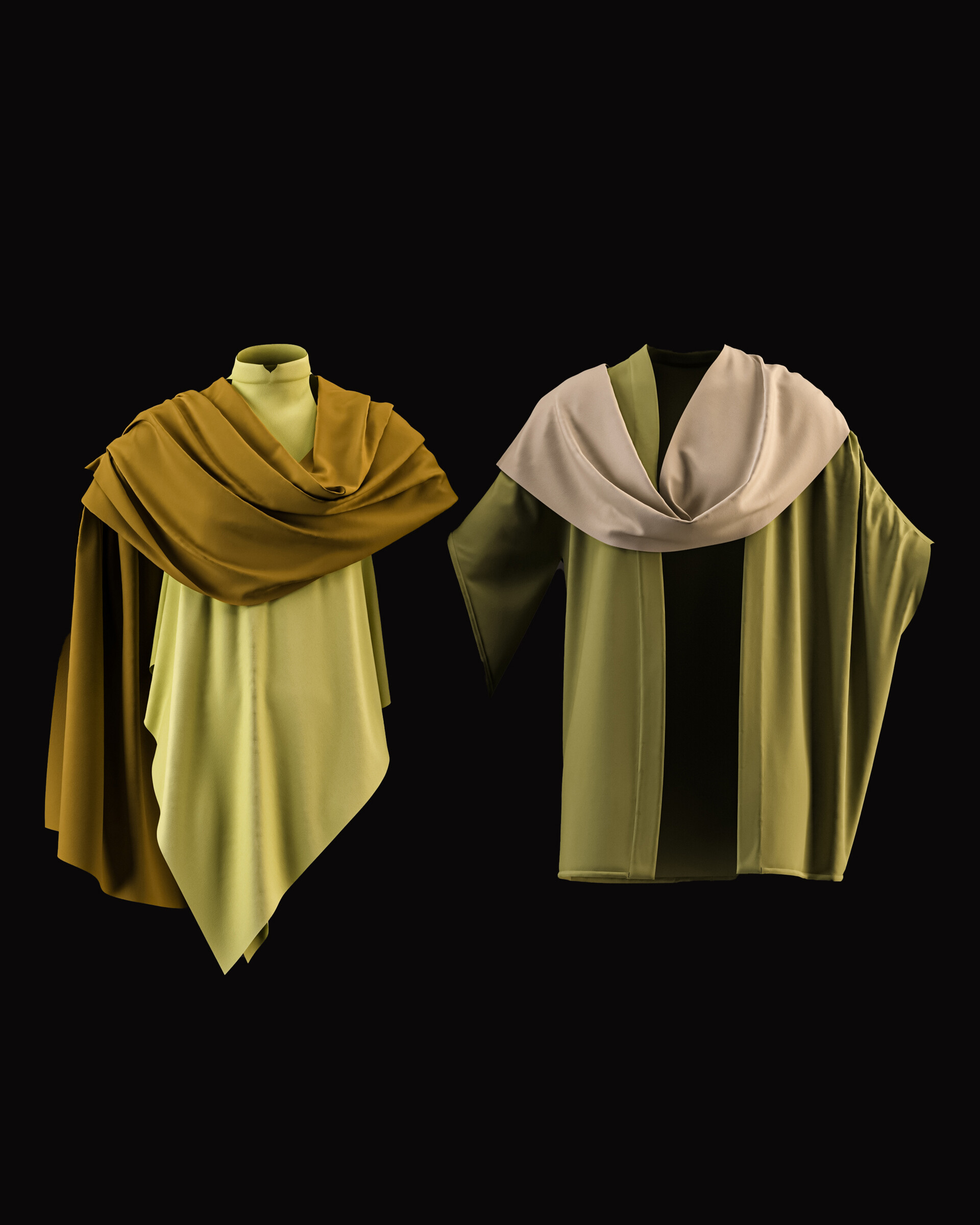 ArtStation - Cape for men and women